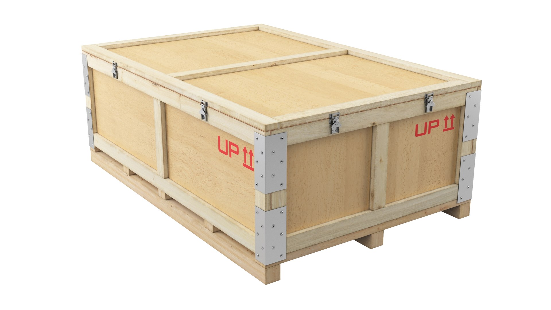 Shipping Crate 3D Model - TurboSquid 2042583