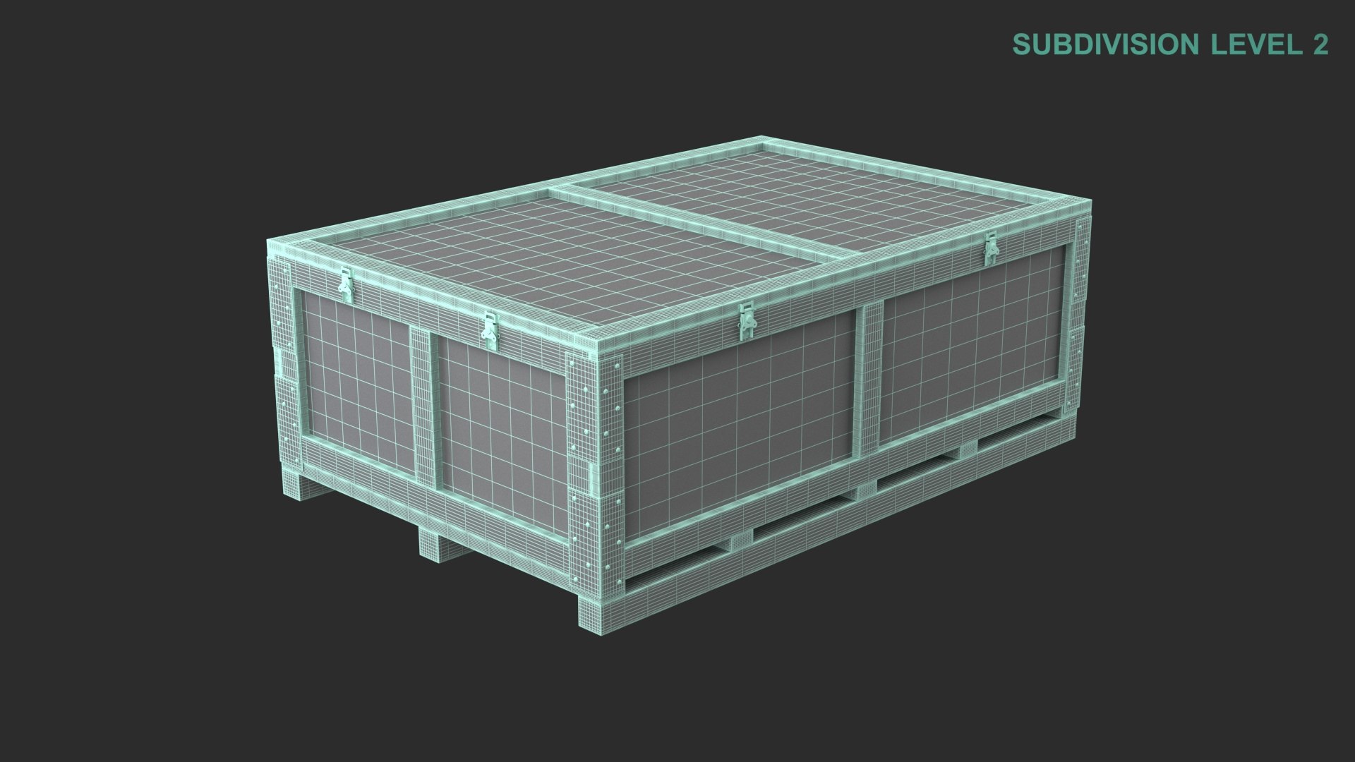 Shipping Crate 3D Model - TurboSquid 2042583