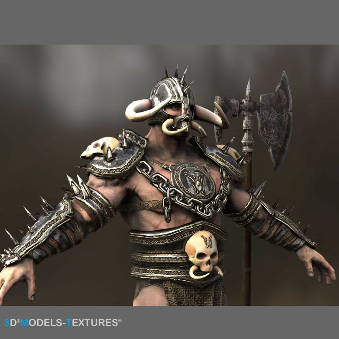 3D Model Barbarian Predator - TurboSquid 1208447