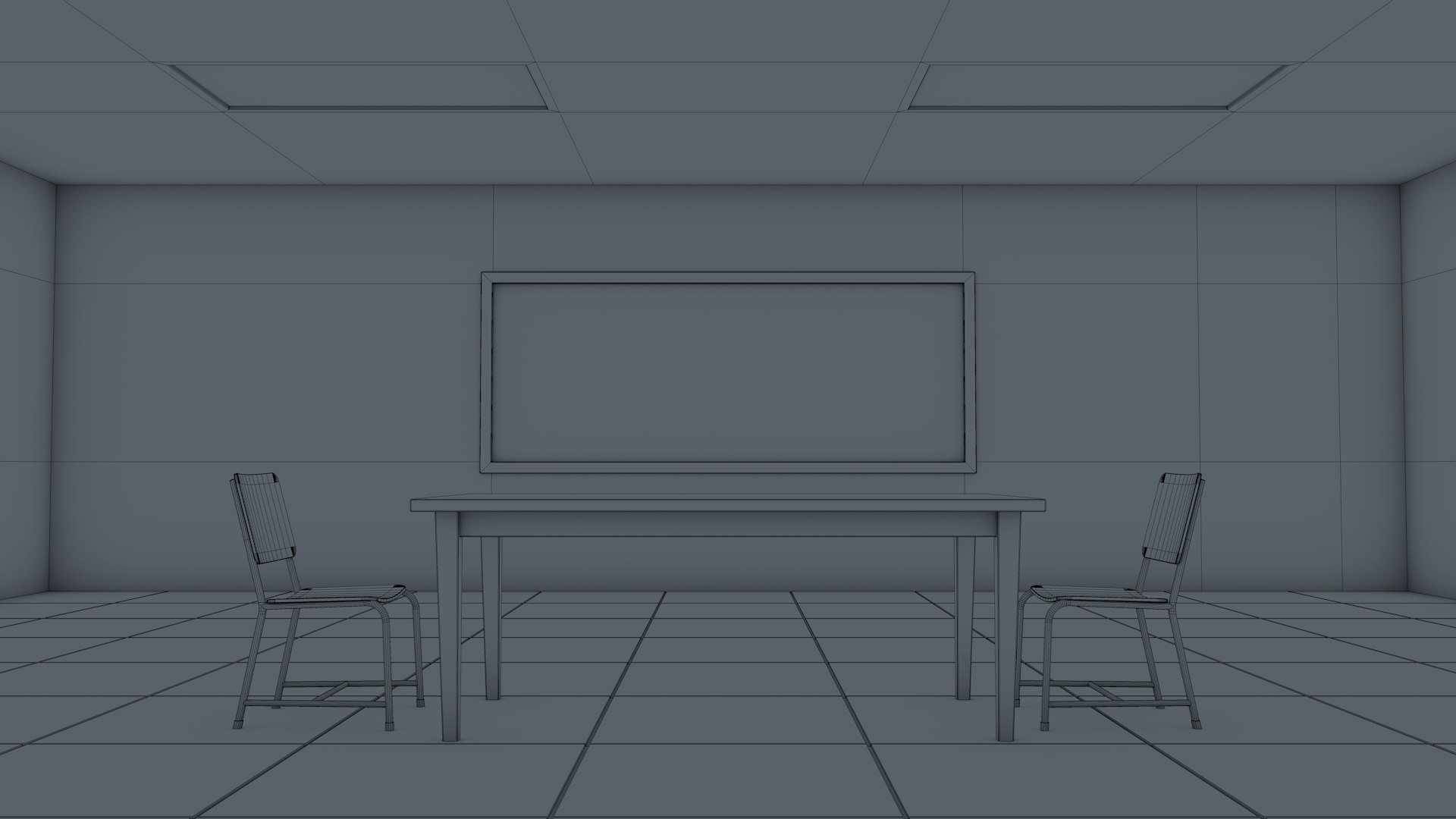 3D Interrogation Room Model - TurboSquid 2509153