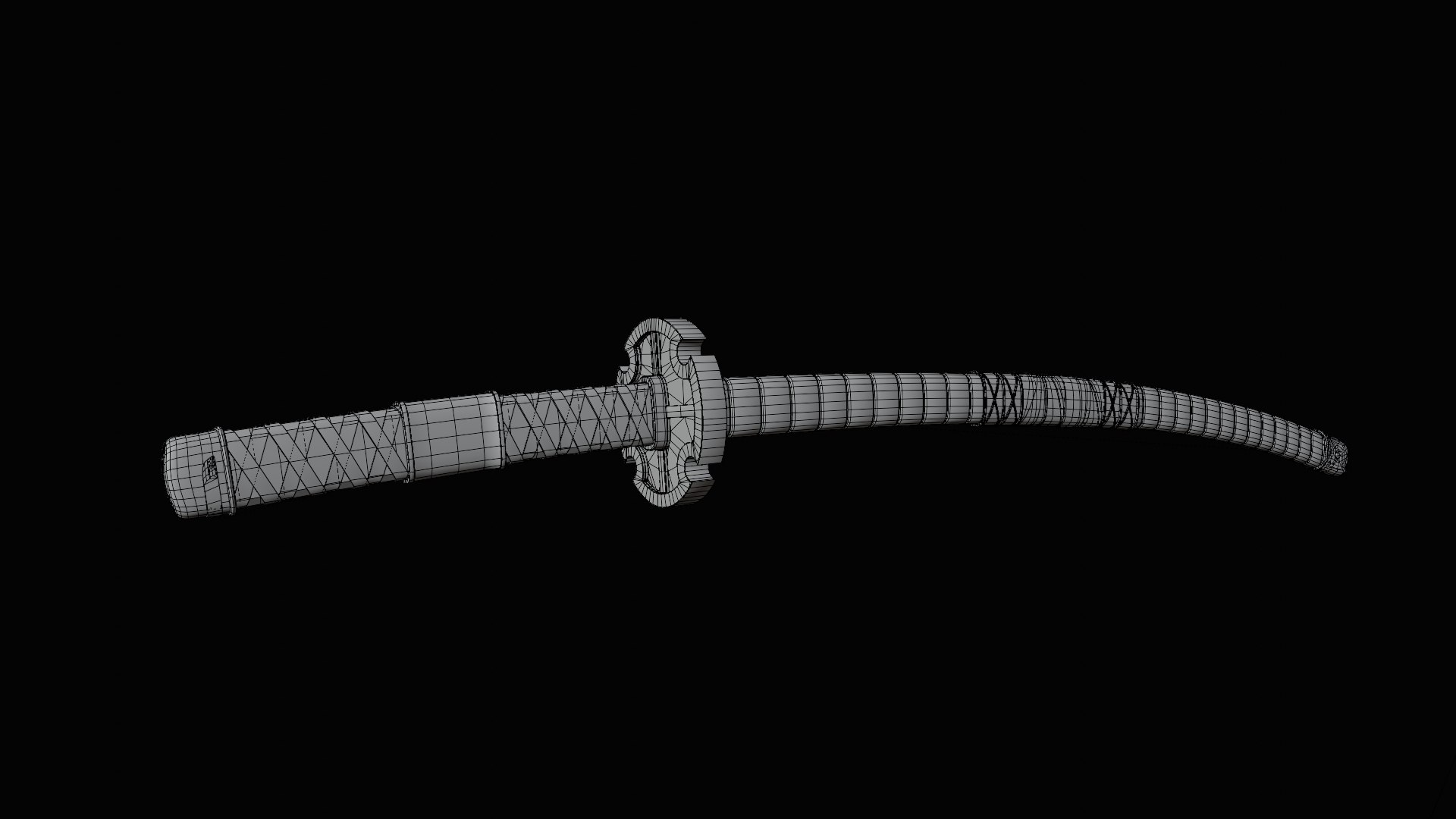 3D Model Katana - Sandai Kitetsu - TurboSquid 2240678