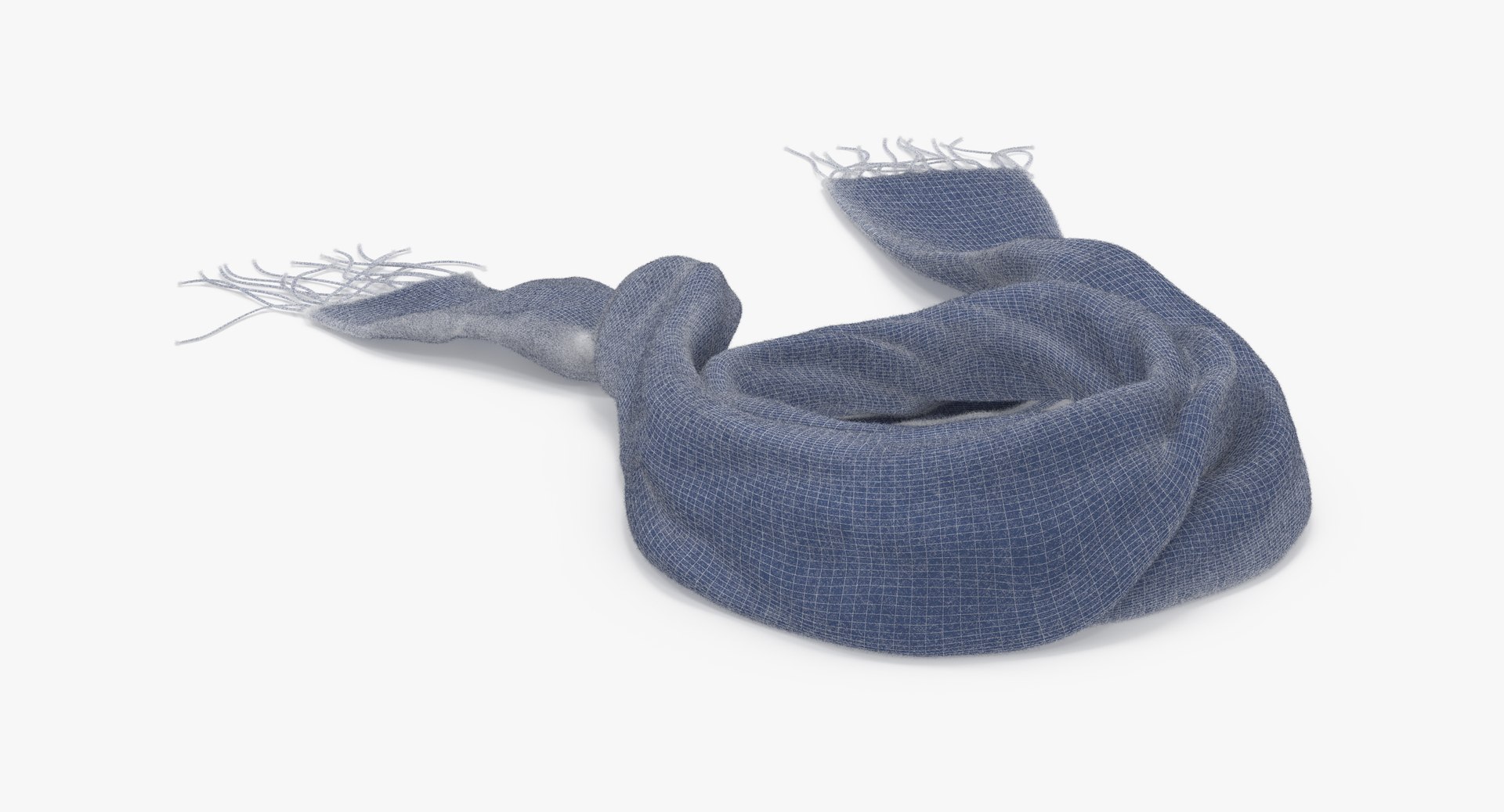 Scarf 01 3d C4d