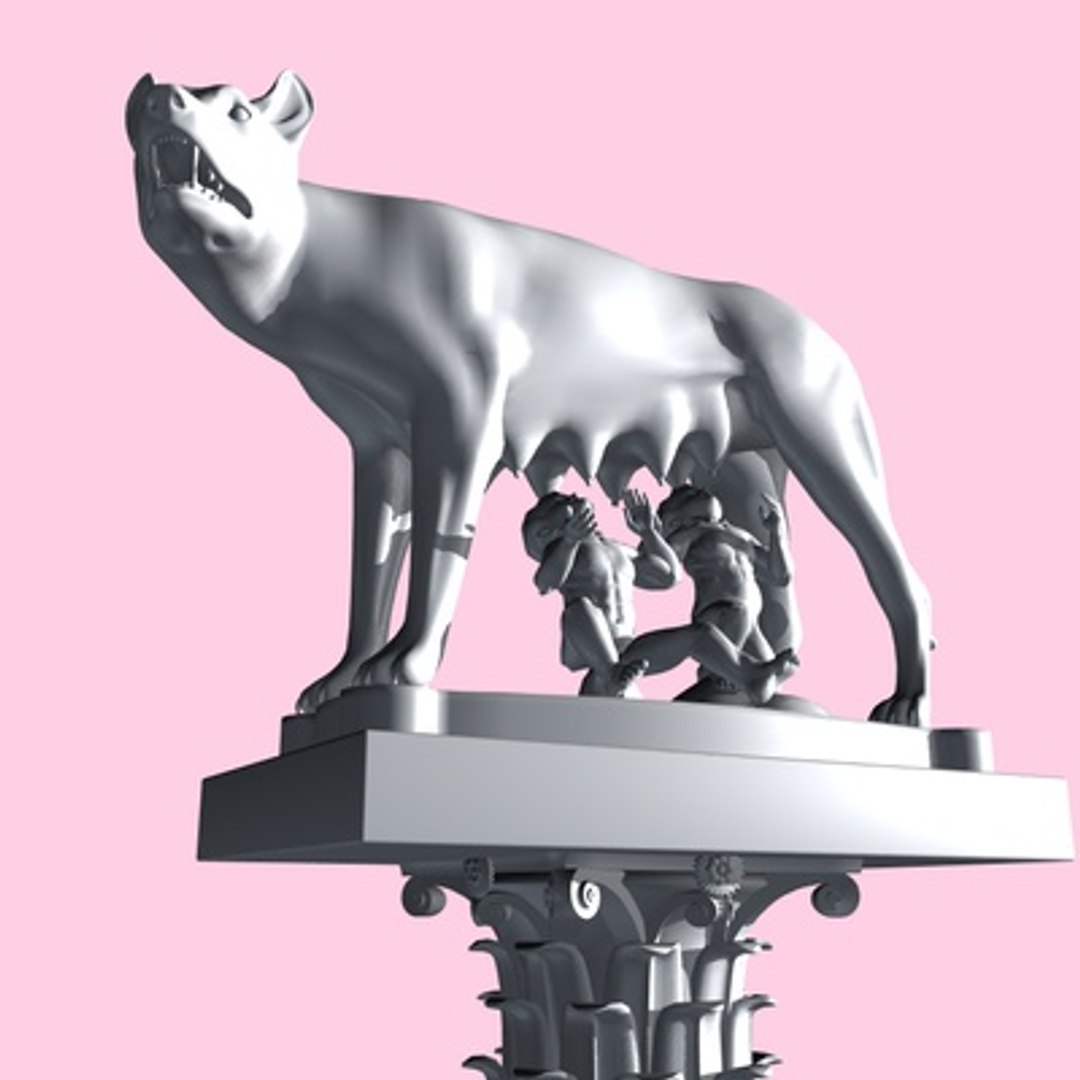 3d Lupa Monument Model