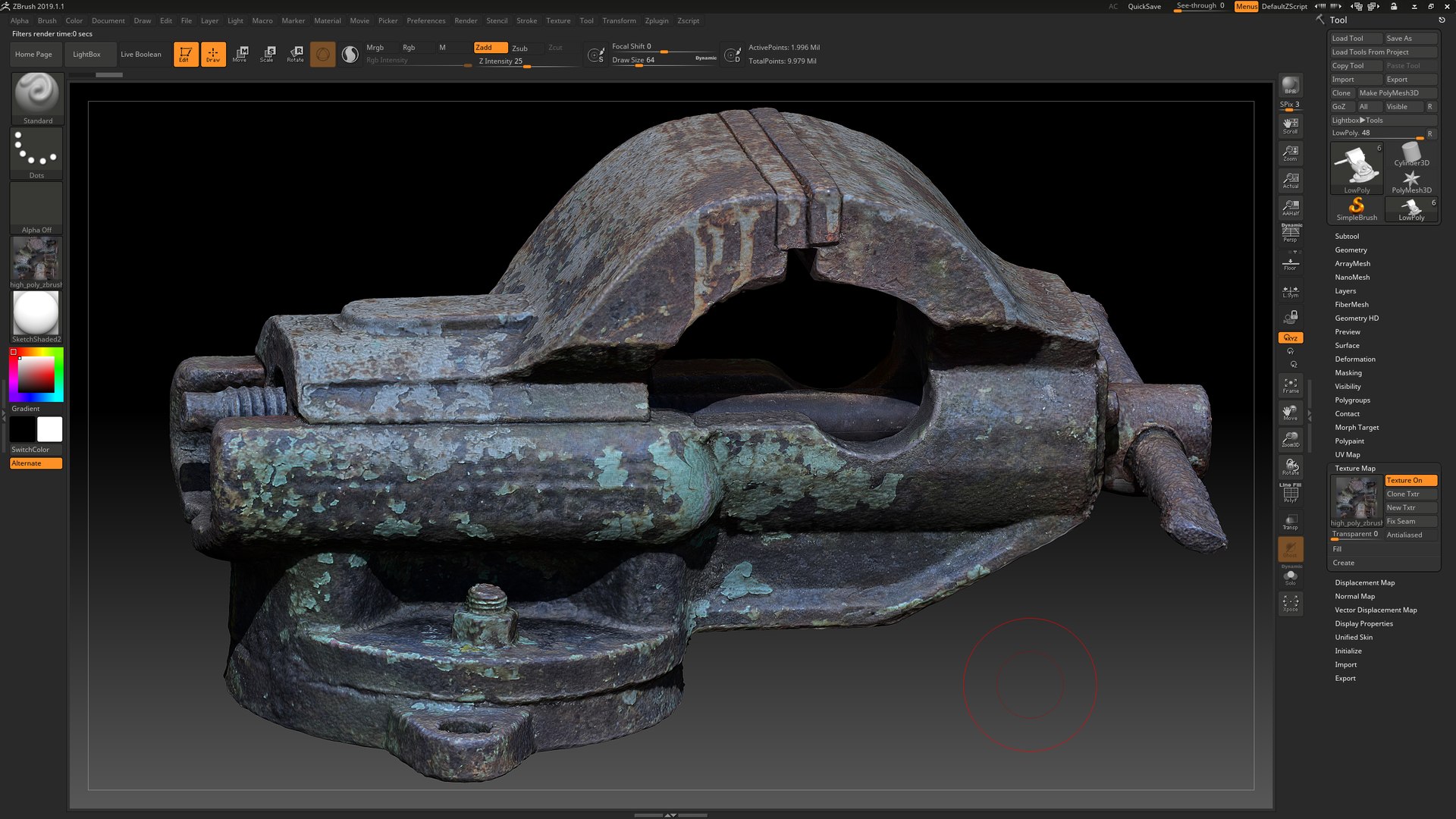 Scanned vise 3D model - TurboSquid 1482145