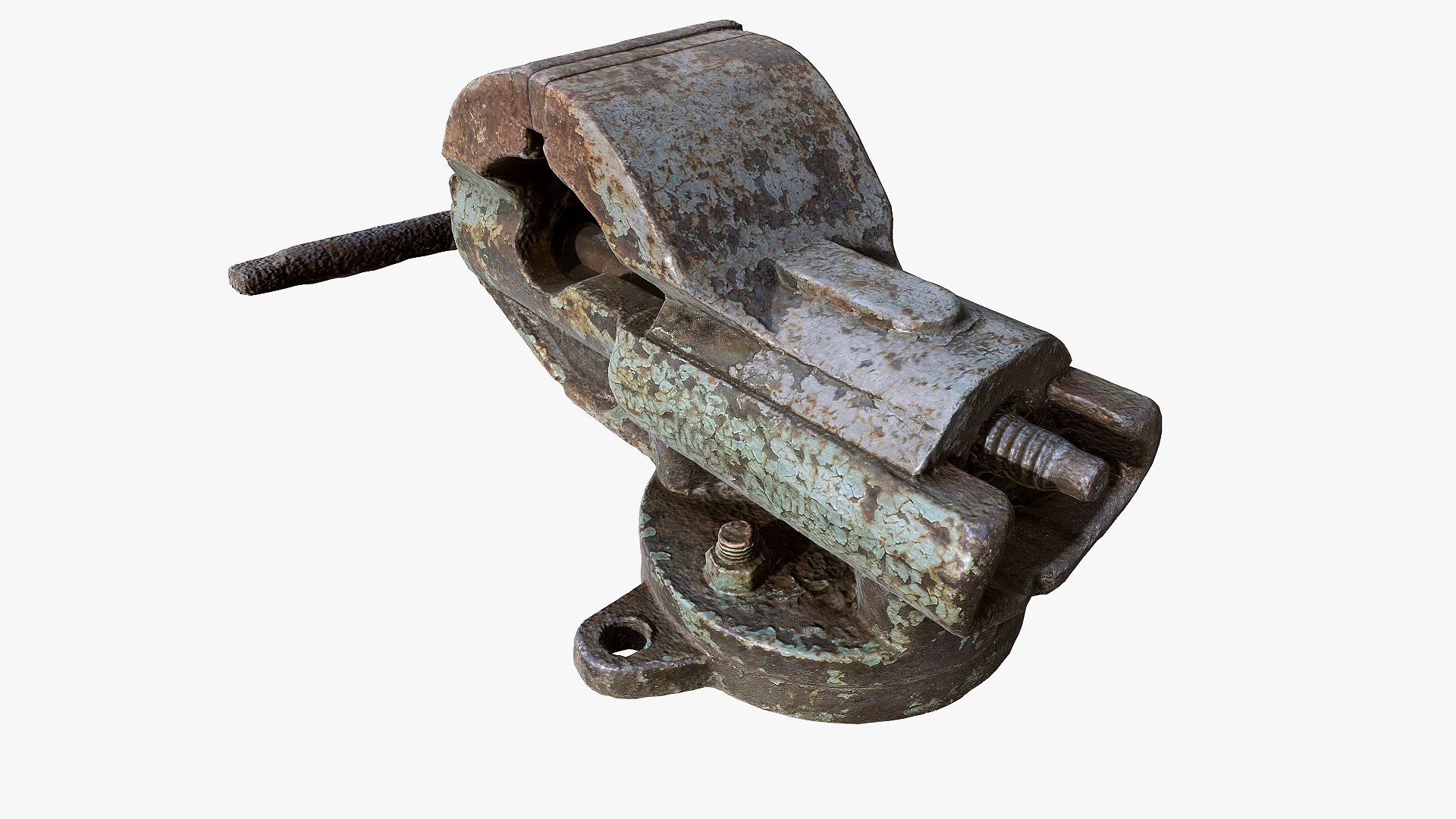 Scanned vise 3D model - TurboSquid 1482145