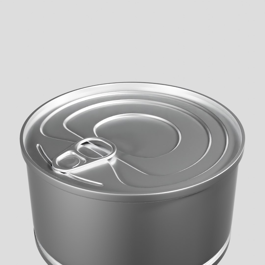 3D realistic tin - TurboSquid 1616766