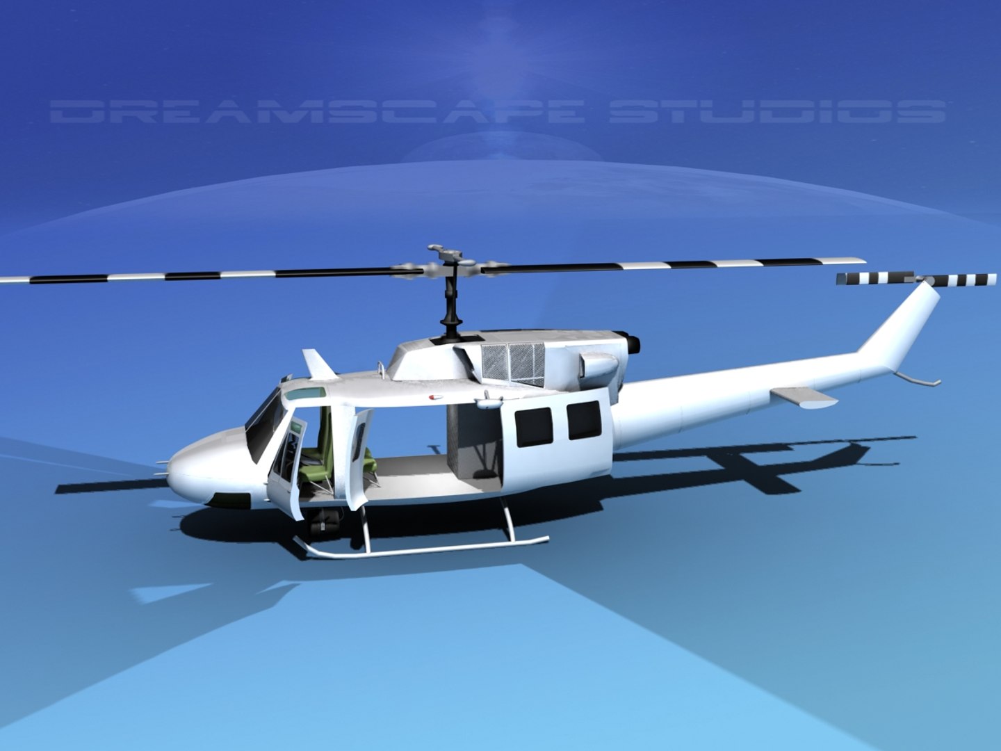 3d model 212 bell