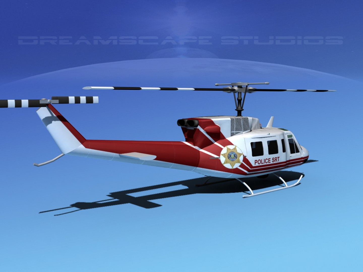 3d model 212 bell