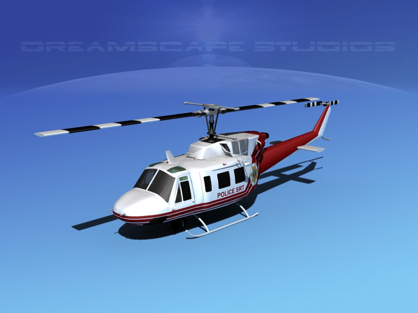 3d model 212 bell