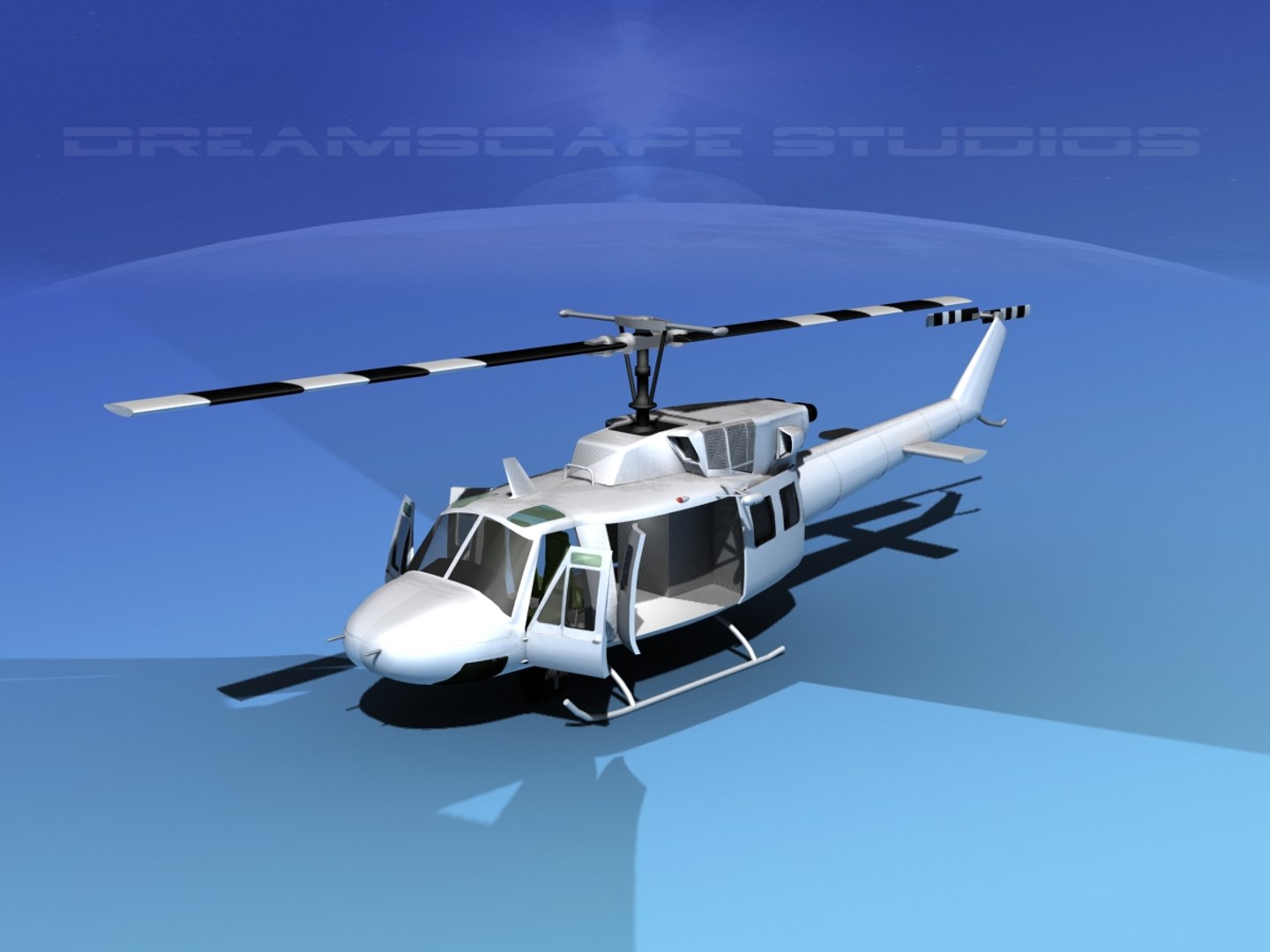 3d model 212 bell