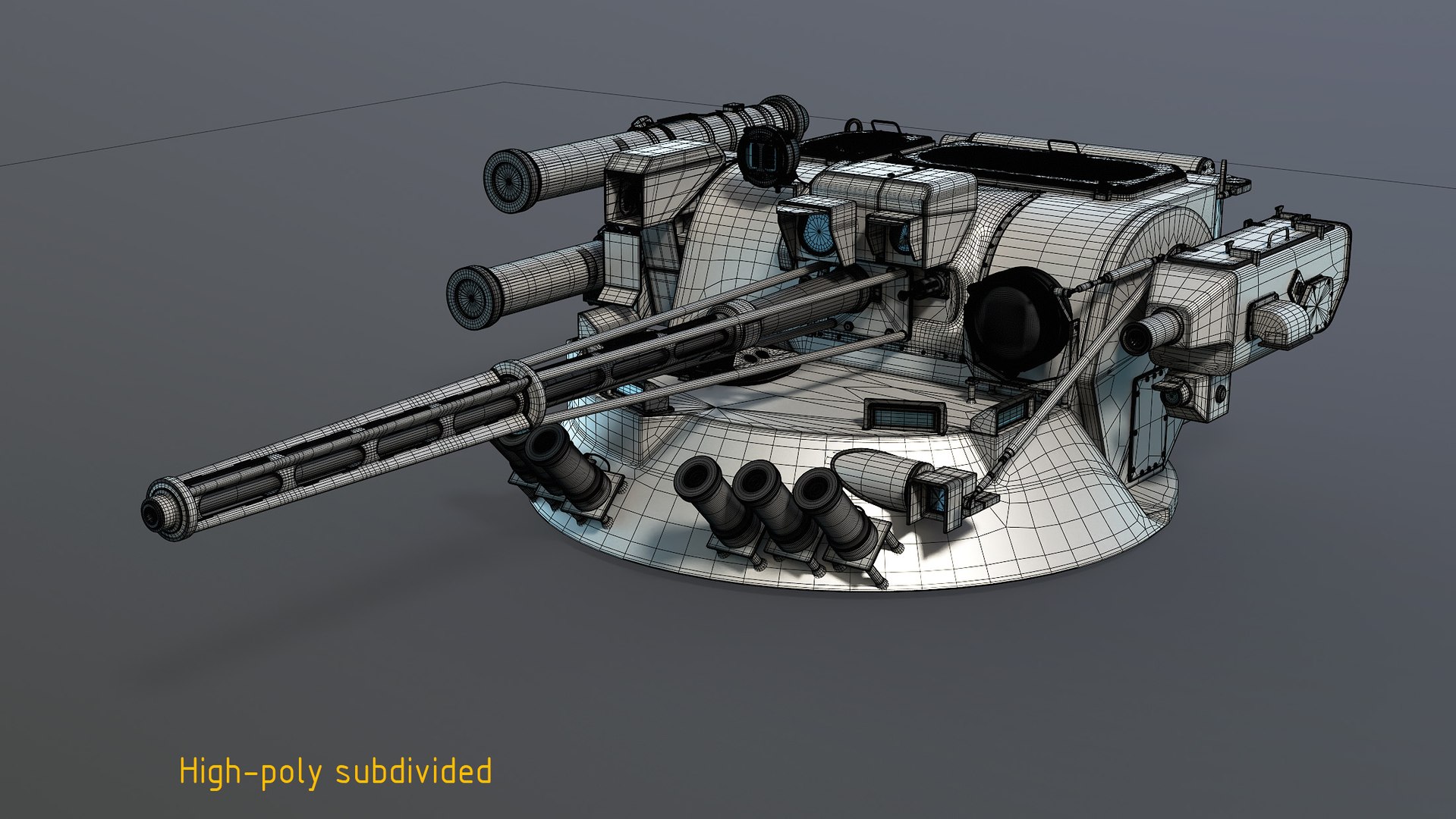3D KBA-105 Shkval Combat Module Model - TurboSquid 2134700