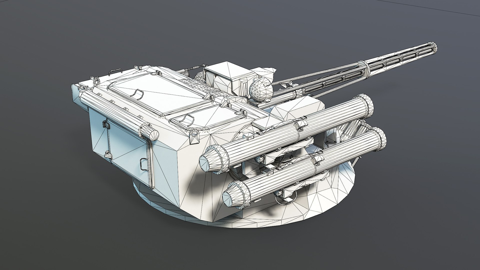 3D KBA-105 Shkval Combat Module Model - TurboSquid 2134700