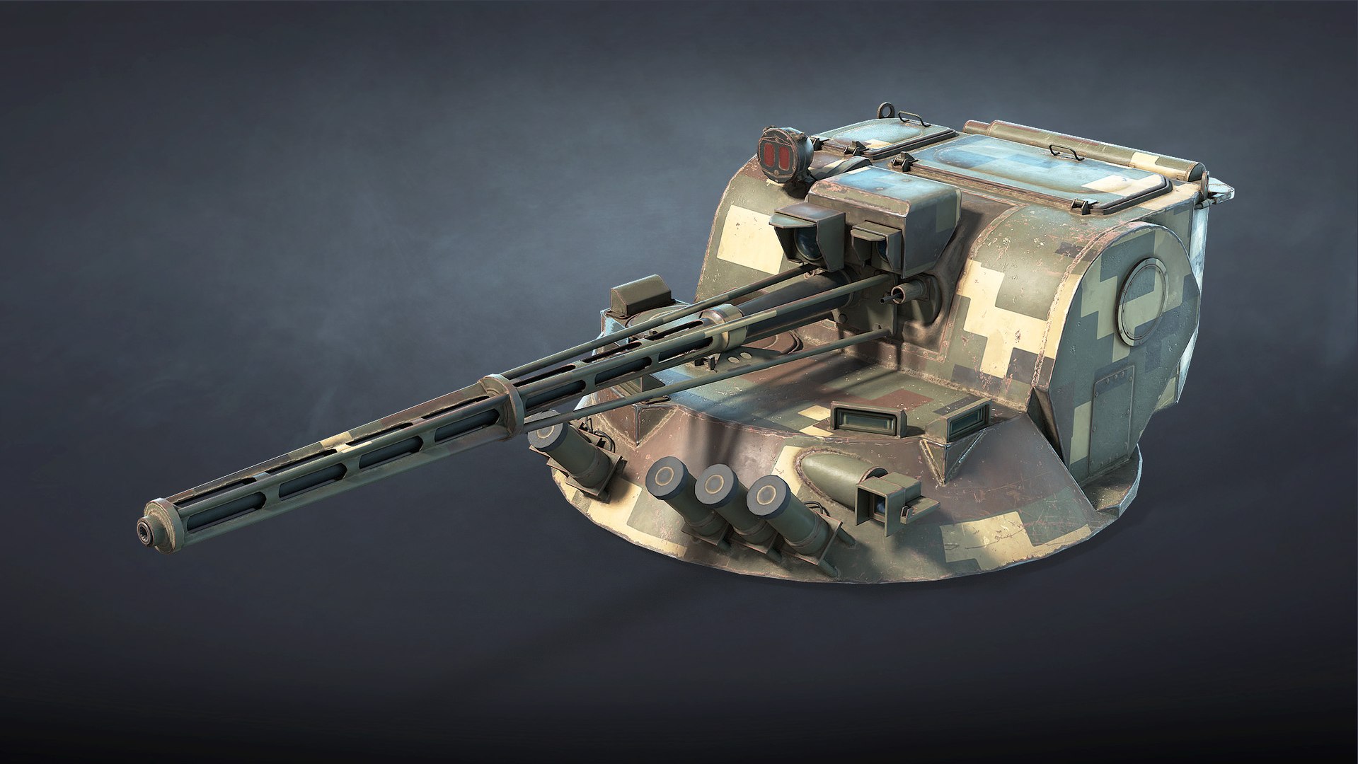 3D KBA-105 Shkval Combat Module Model - TurboSquid 2134700