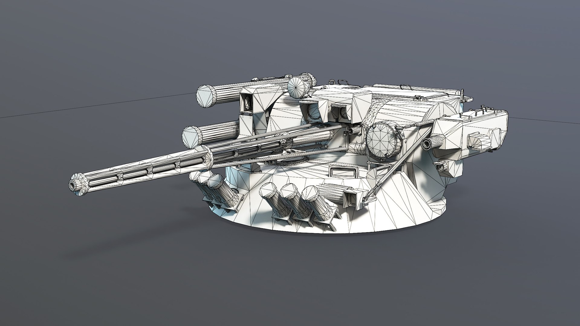 3D KBA-105 Shkval Combat Module Model - TurboSquid 2134700