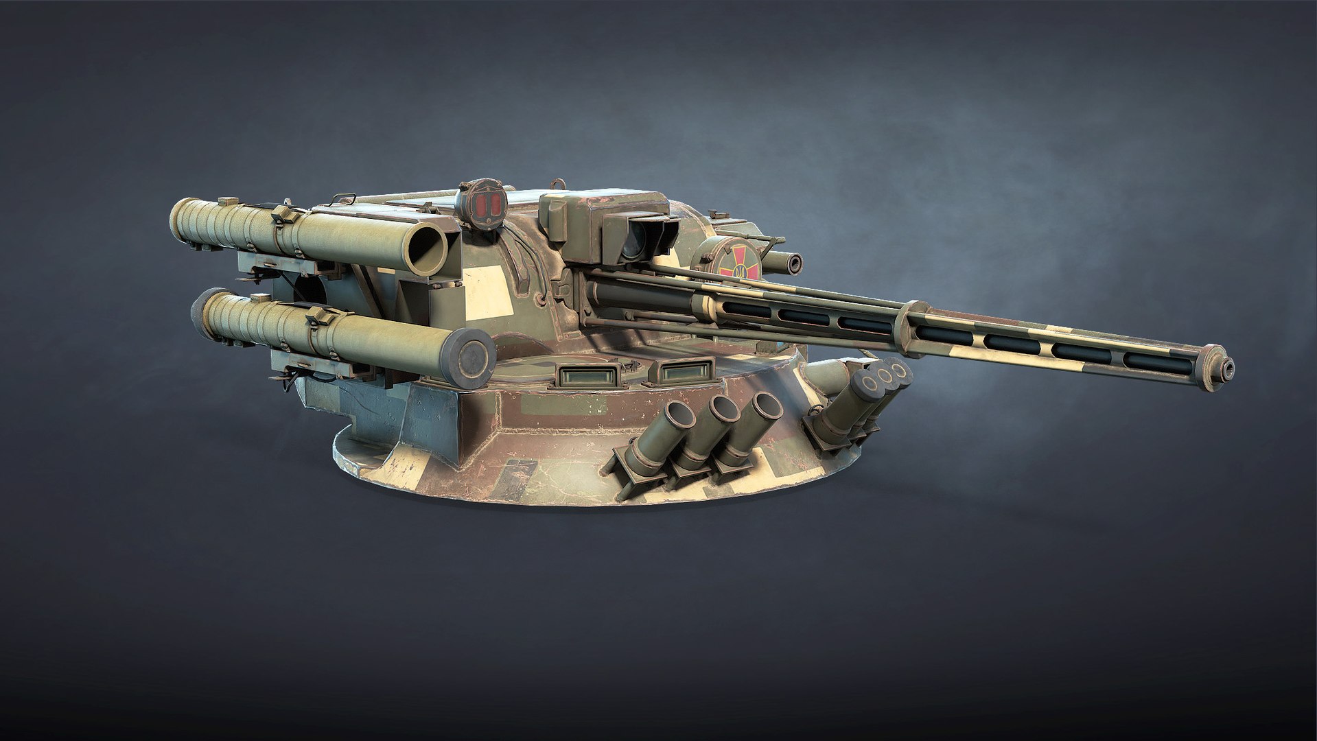 3D KBA-105 Shkval Combat Module Model - TurboSquid 2134700