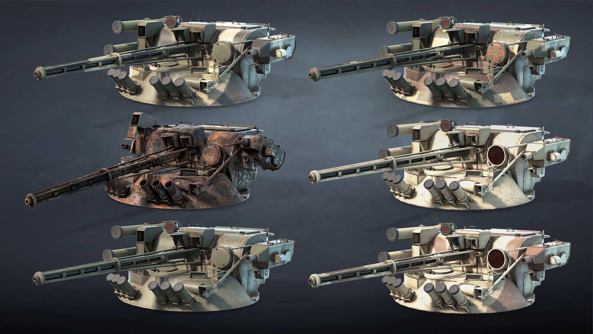 3D KBA-105 Shkval Combat Module Model - TurboSquid 2134700