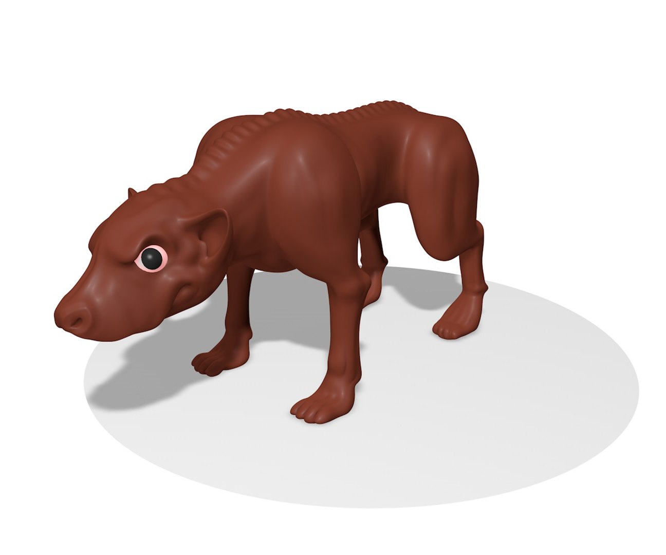 3D Dog Monster - TurboSquid 1345236