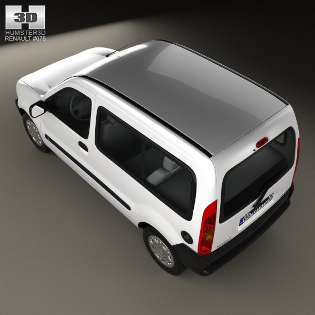 3d renault kangoo model