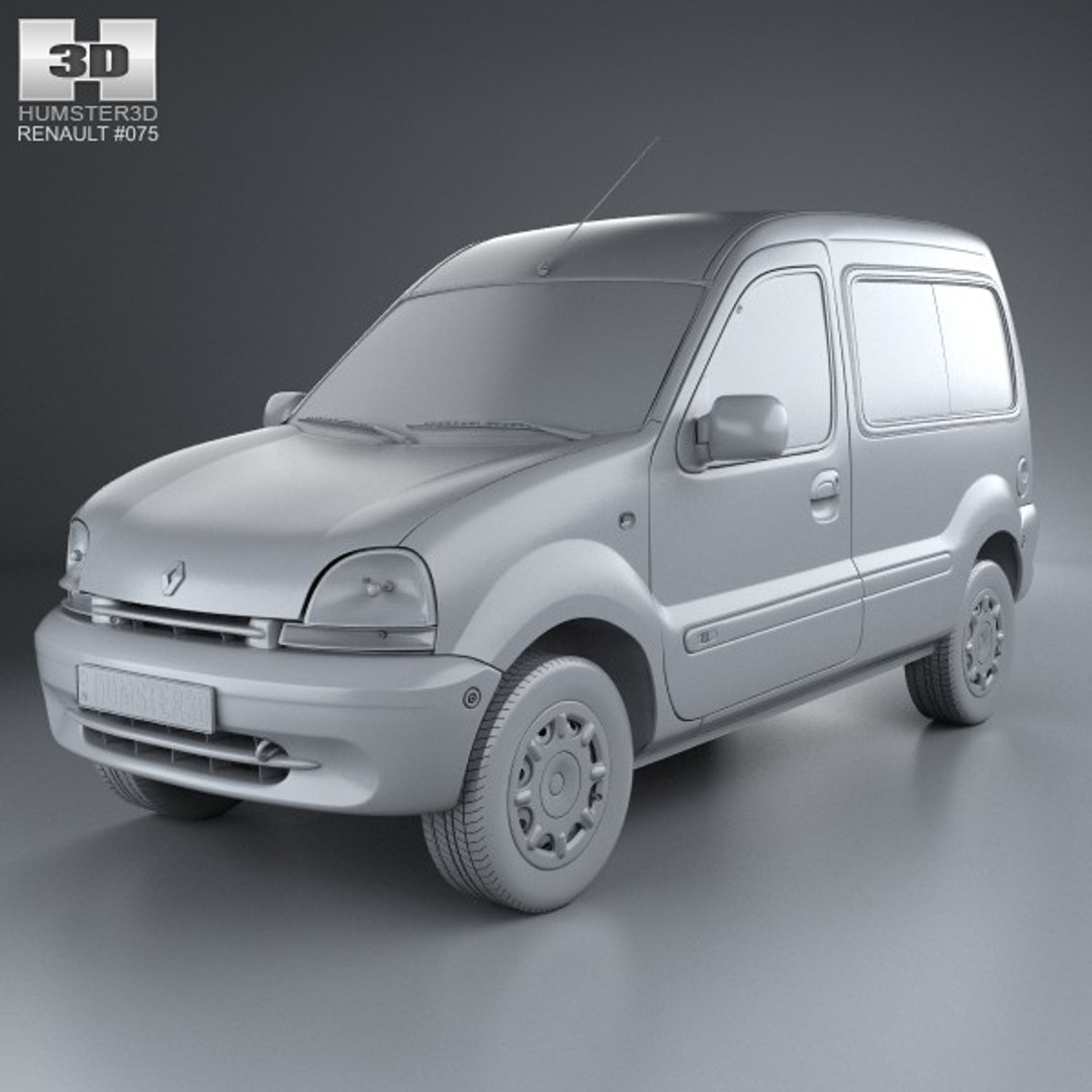 3d renault kangoo model