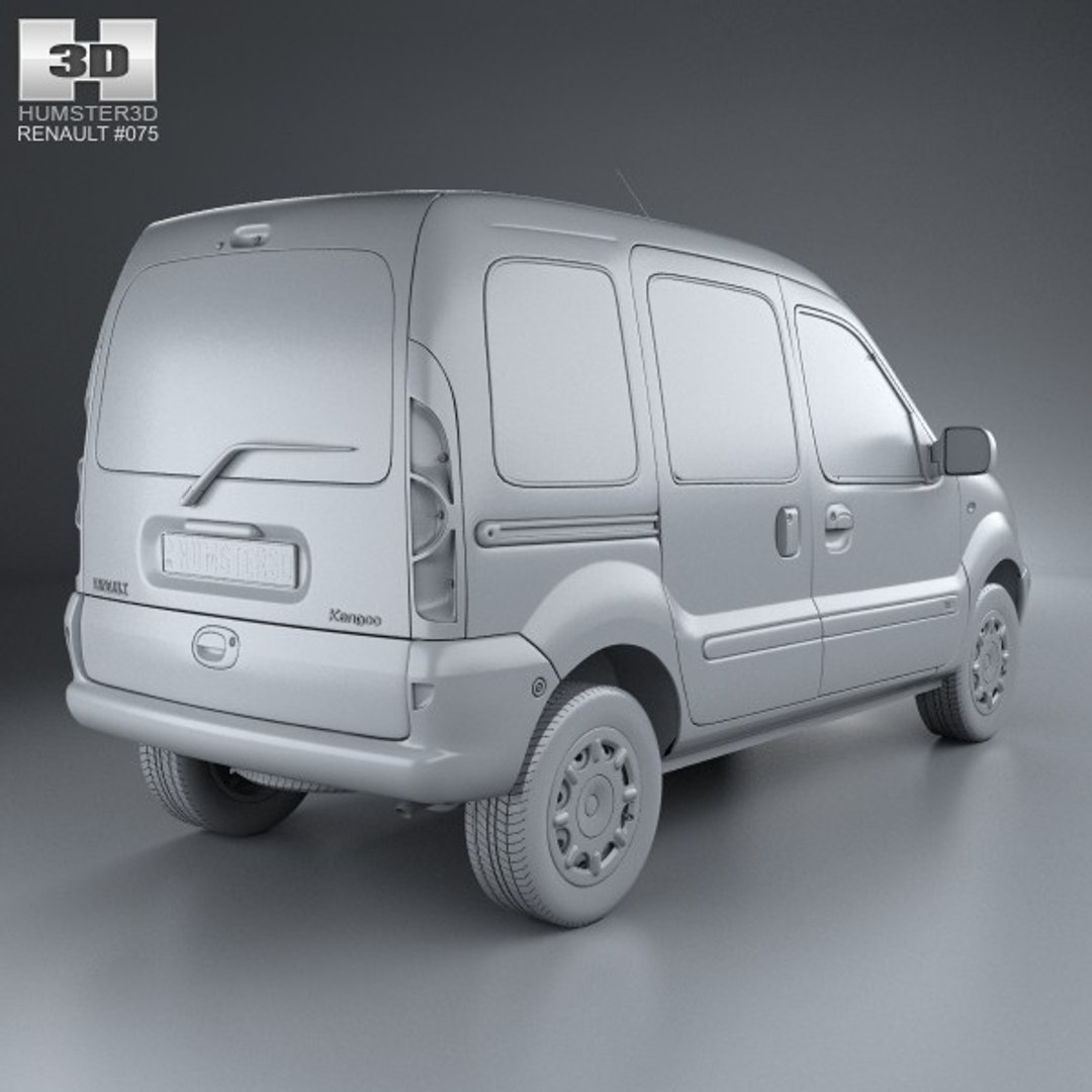 3d renault kangoo model