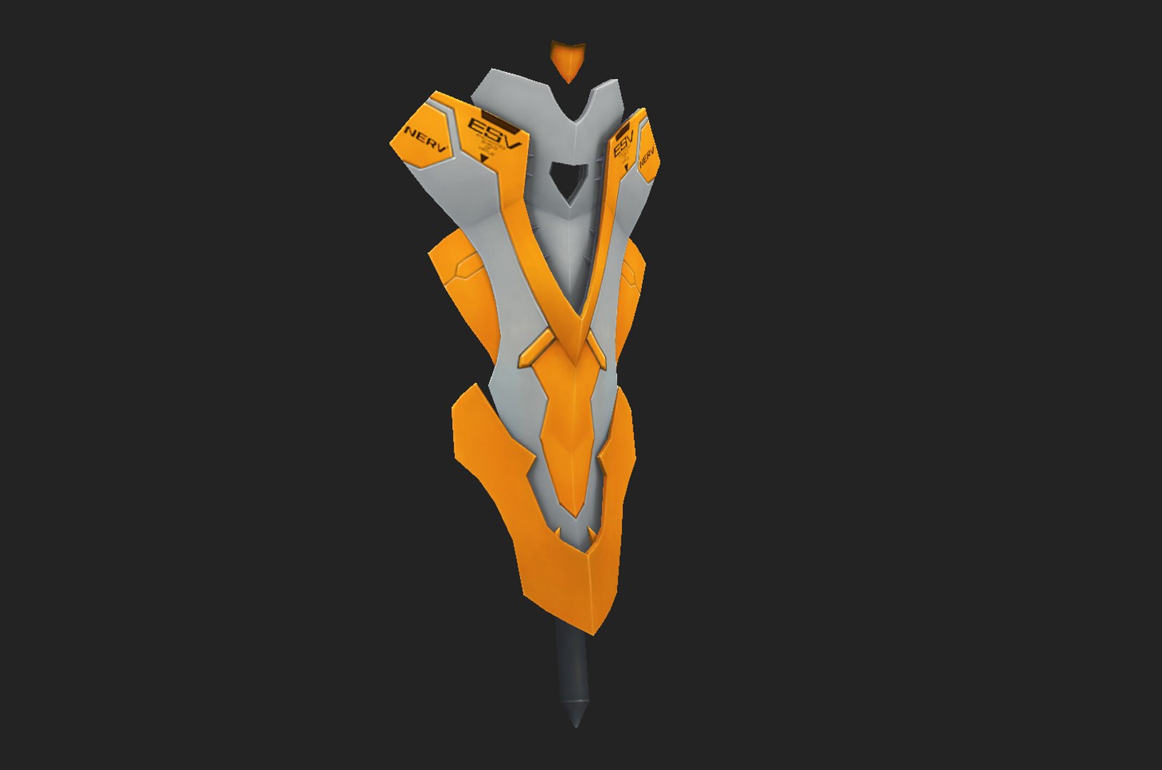 EVA UNIT 00 Defense Shield Enchanted Shield Of Virtue 3D - TurboSquid ...