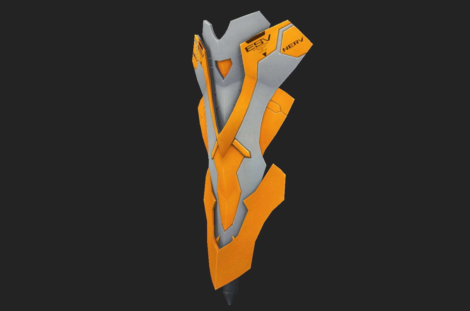 EVA UNIT 00 Defense Shield Enchanted Shield Of Virtue 3D - TurboSquid ...