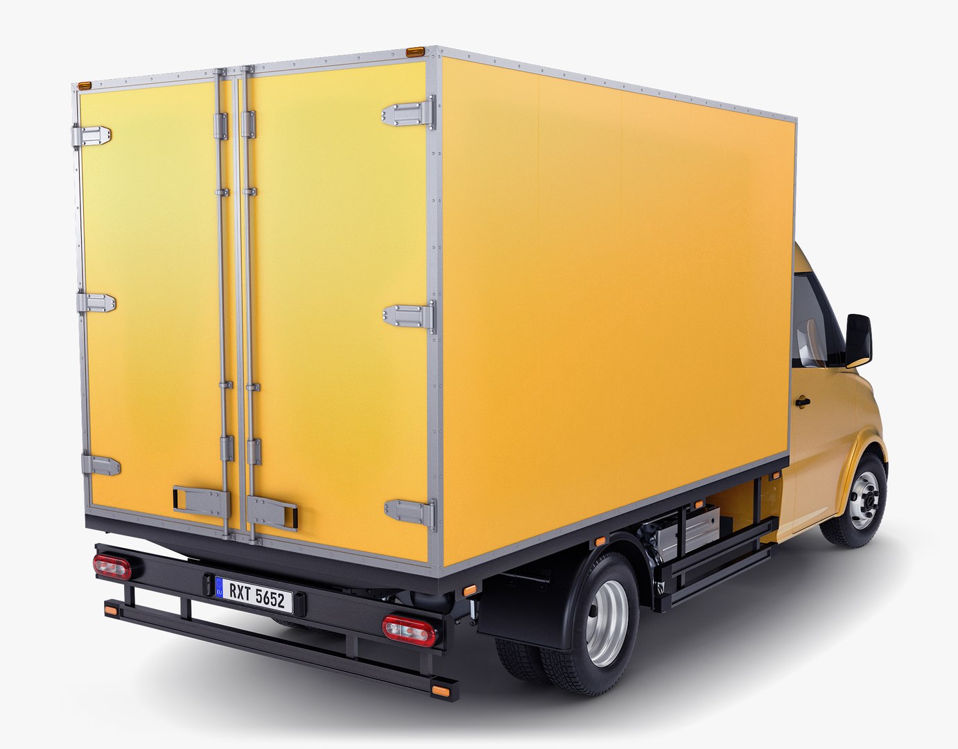 Generic Box Truck M 1 3D Model - TurboSquid 1966548