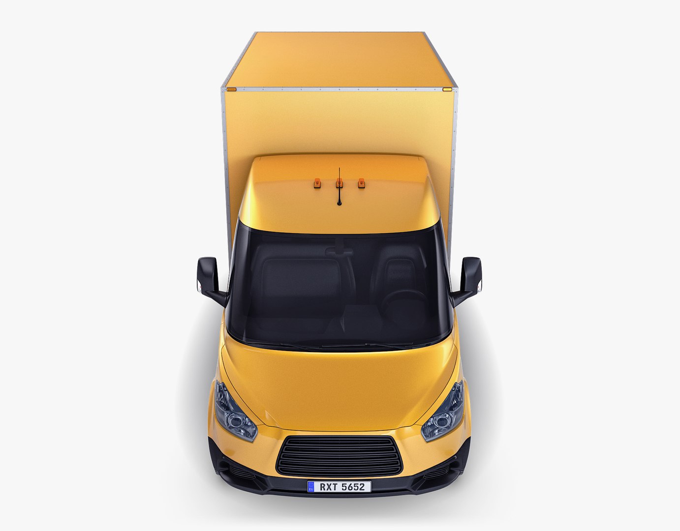 Generic Box Truck M 1 3D model - TurboSquid 1966548