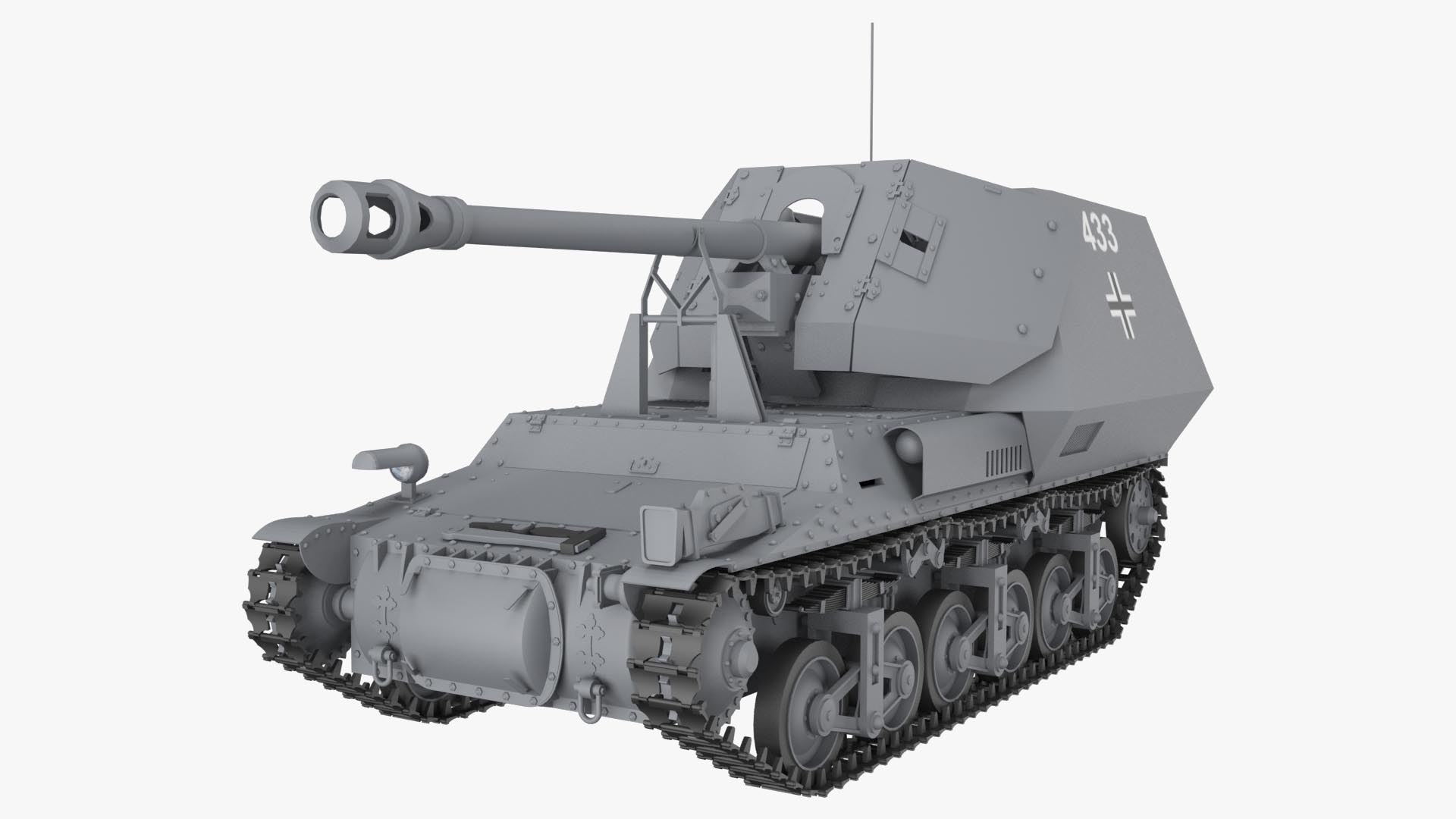 3D sdkfz 135 marder auf - TurboSquid 1624430