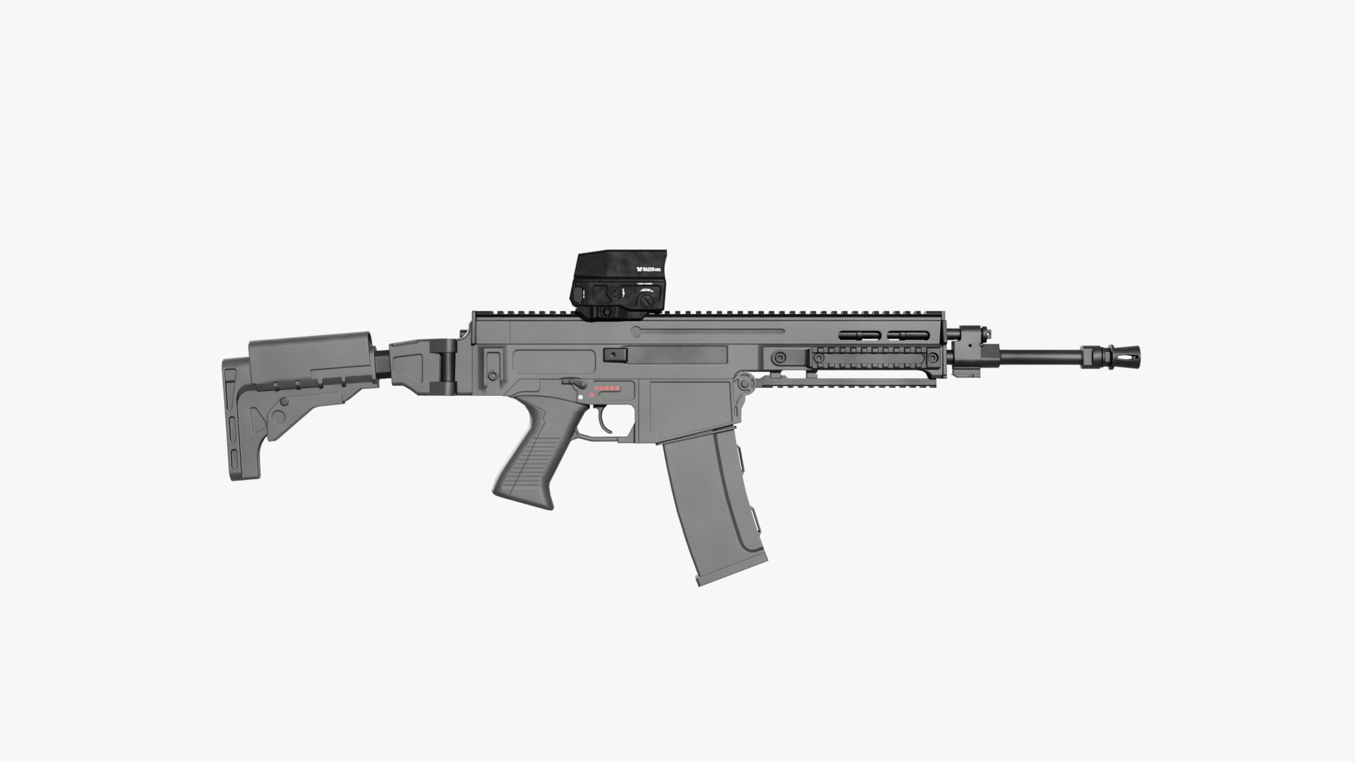 3D Model CZ 805 BREN With UH-1 Holographic Sight - TurboSquid 1884856