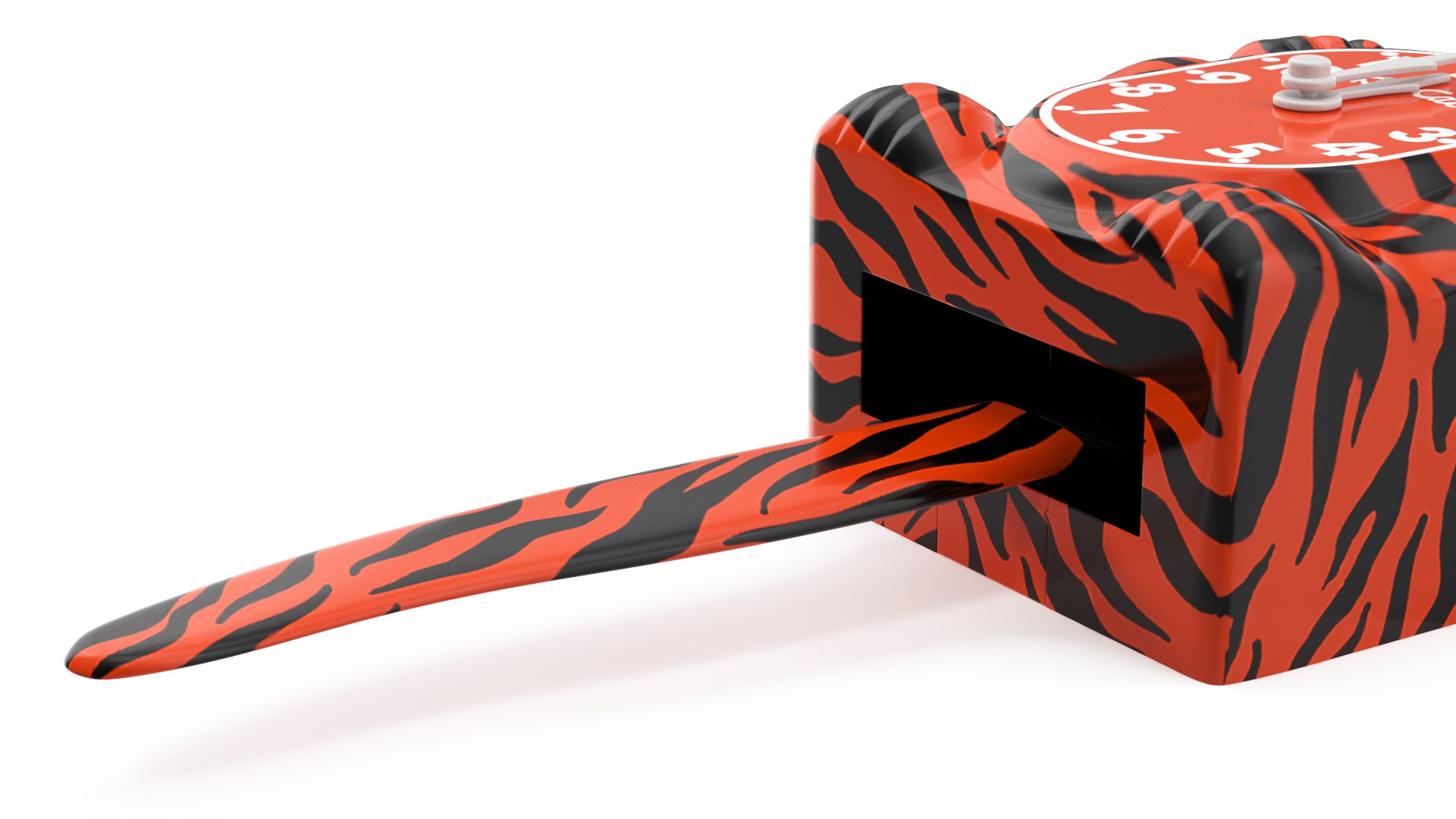 Tiger Kit Cat Clock Exotic Pet 3D model - TurboSquid 2121087