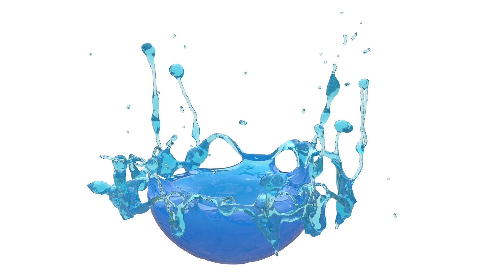 3D Splash Collection Pack 04 - TurboSquid 2369208