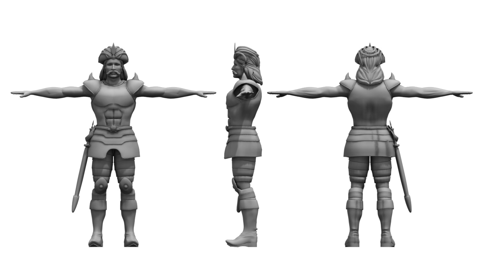 Historical Spartan Soldier 3D Model - TurboSquid 1515905