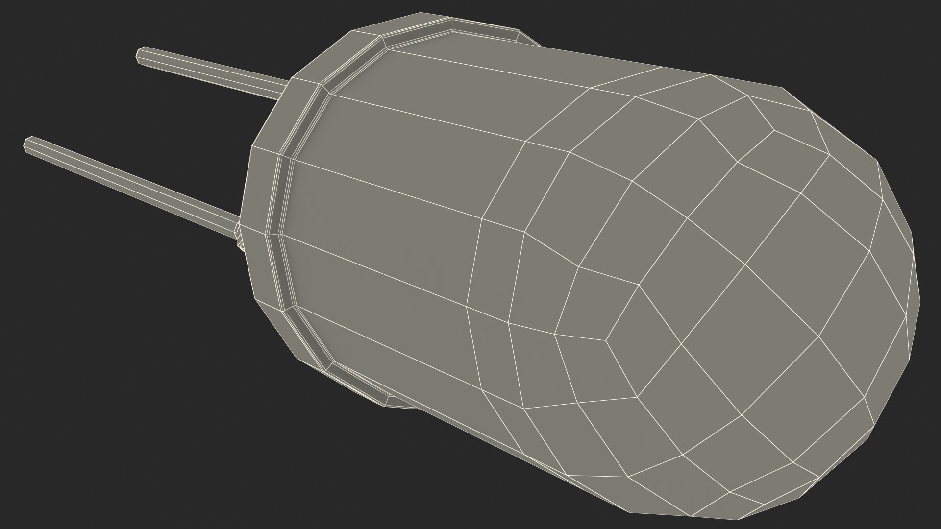 3D Round Light Emitting Diode Set model - TurboSquid 1734585