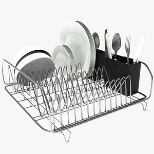 v-ray dish drainer 3d max