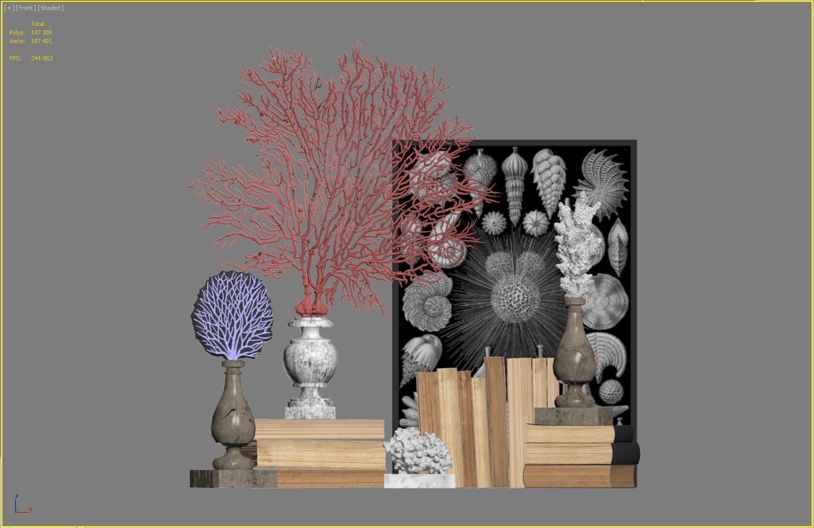 3D Coral Set 2 Model - TurboSquid 1207246