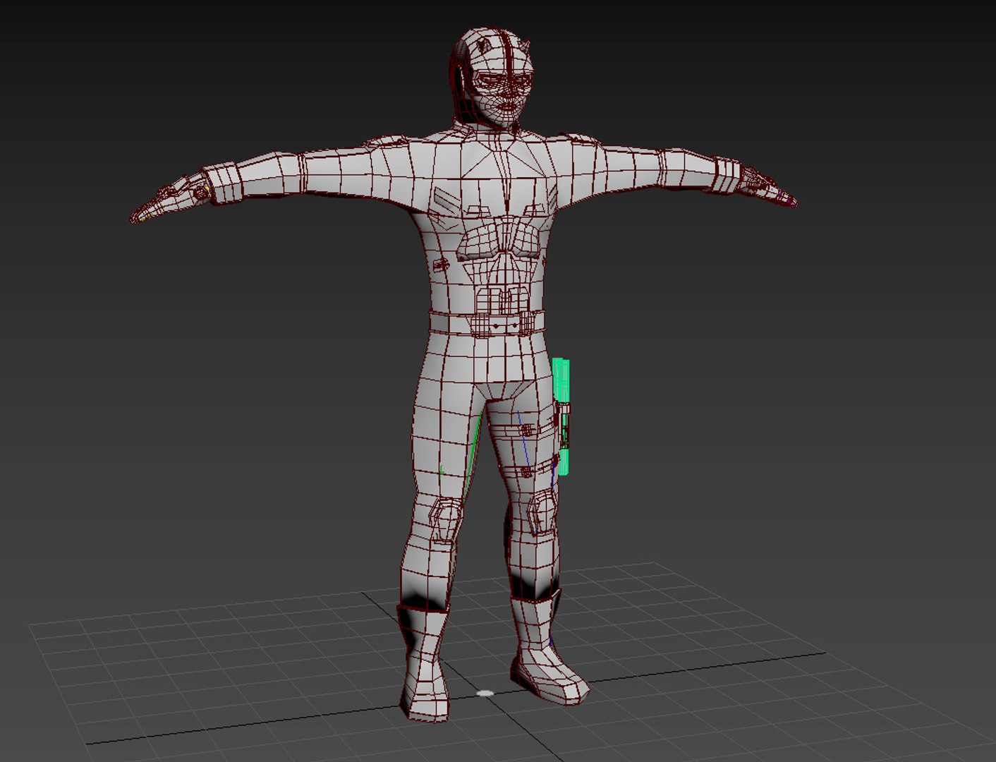 Daredevil Netflix 3D Model - TurboSquid 1349733