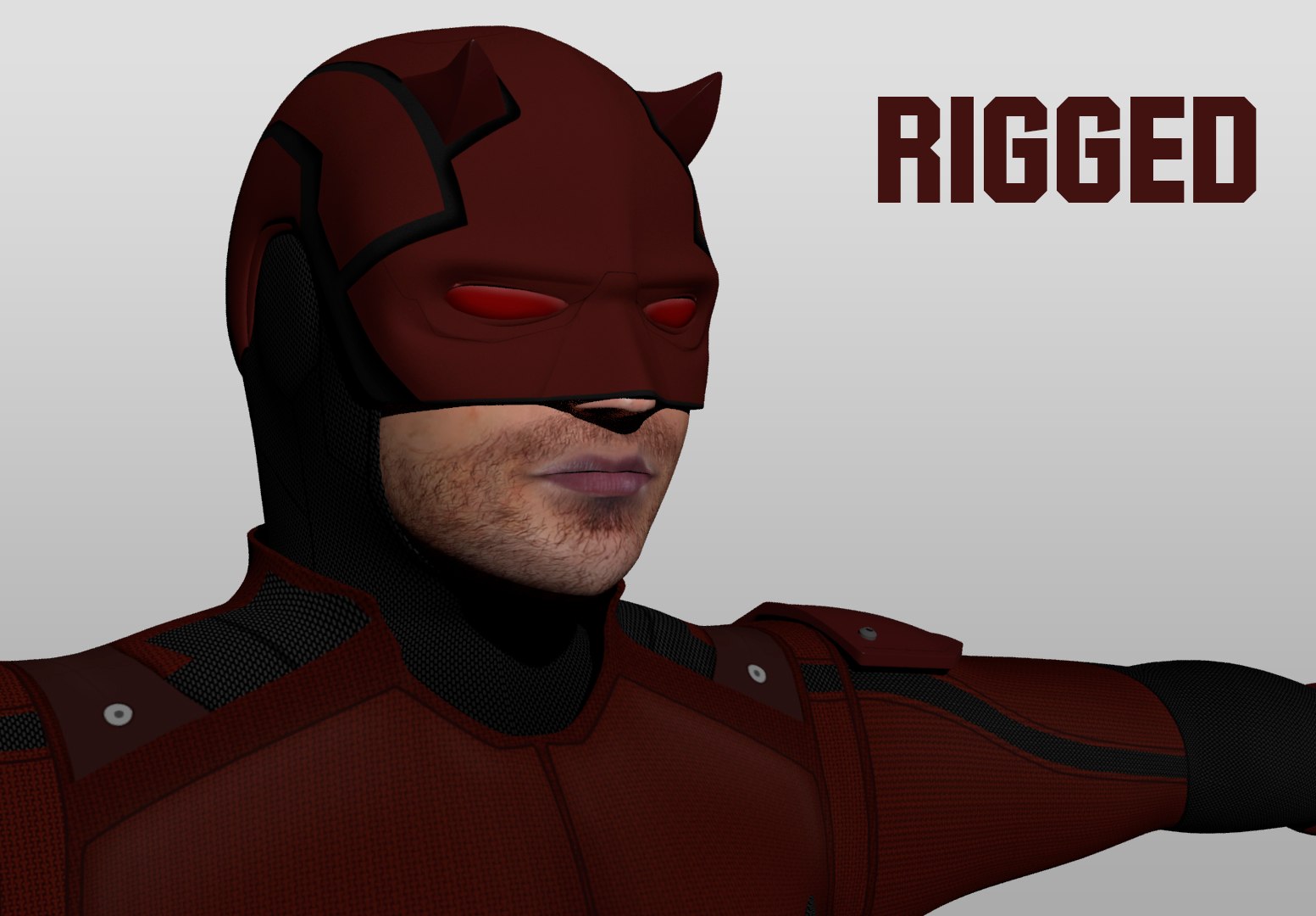 Daredevil Netflix 3D Model - TurboSquid 1349733