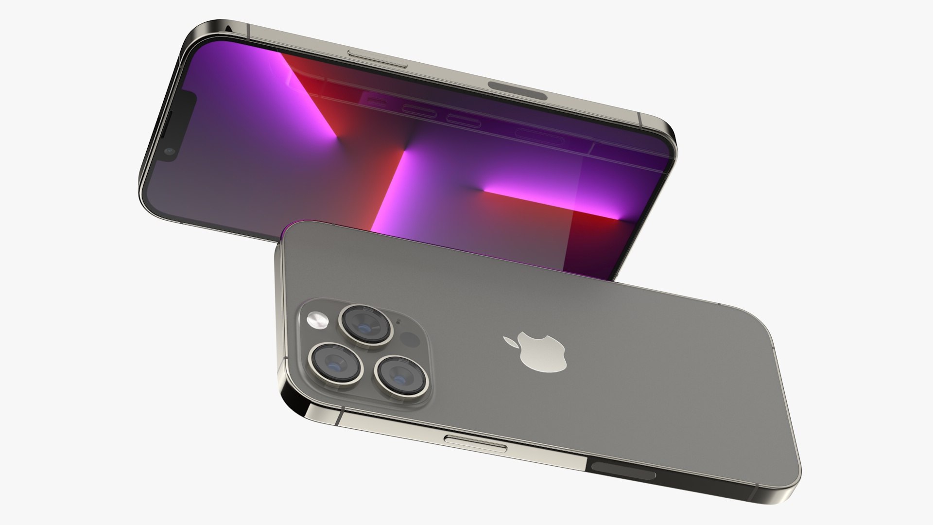 Apple iPhone 13 Pro Max Graphite 3D - TurboSquid 1748576