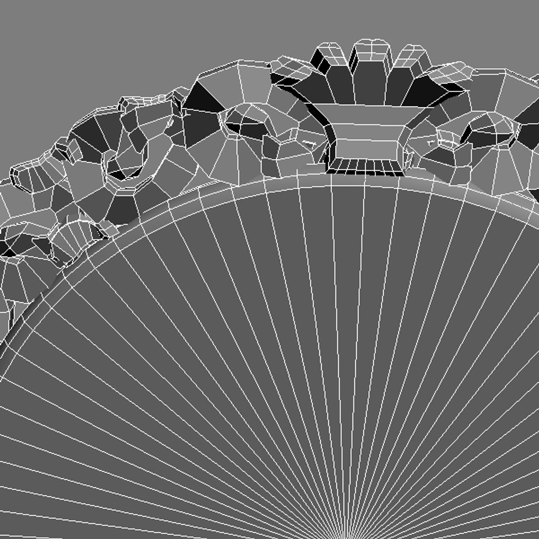 3d Model Decorative Dish Interior