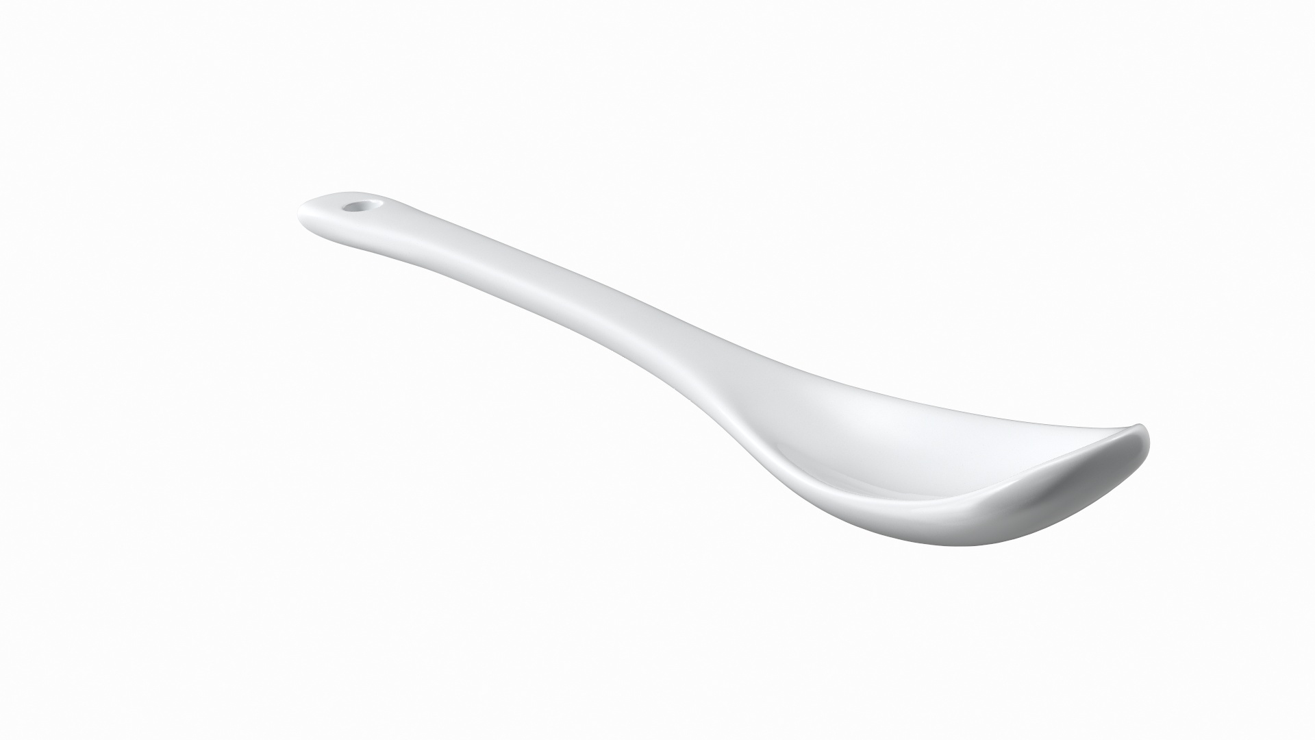 Spoon Porcelain White Model - TurboSquid 1942056