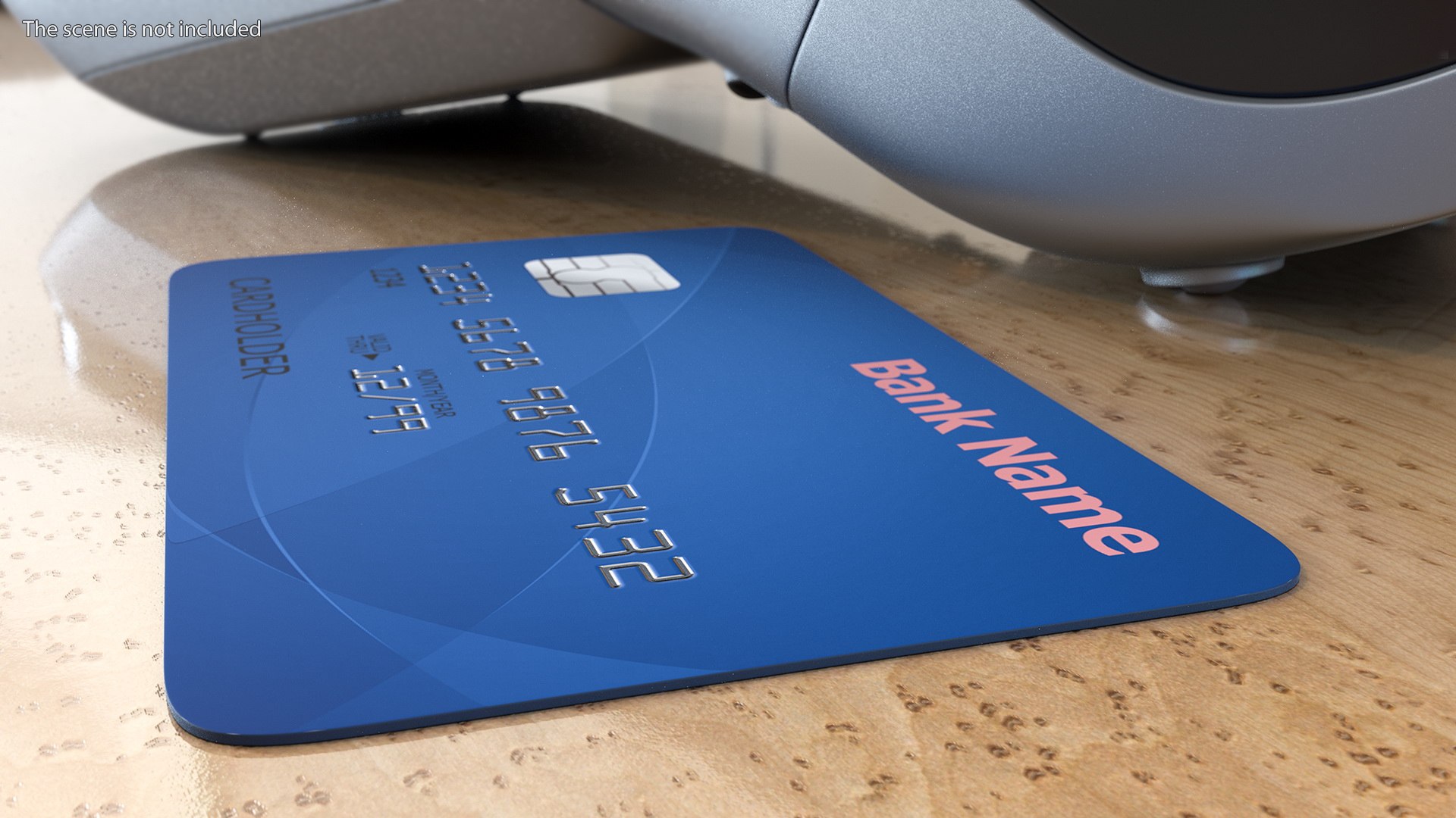 3D credit card - TurboSquid 1624464