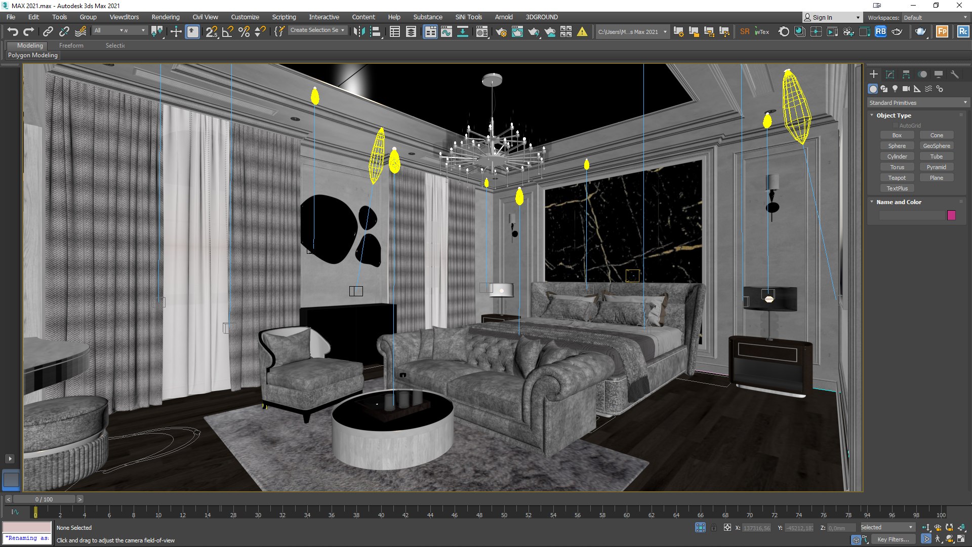 3D Bedroom 04 - SuperCAT - MAX FBX OBJ SKP Simlab Collada - TurboSquid 2144618