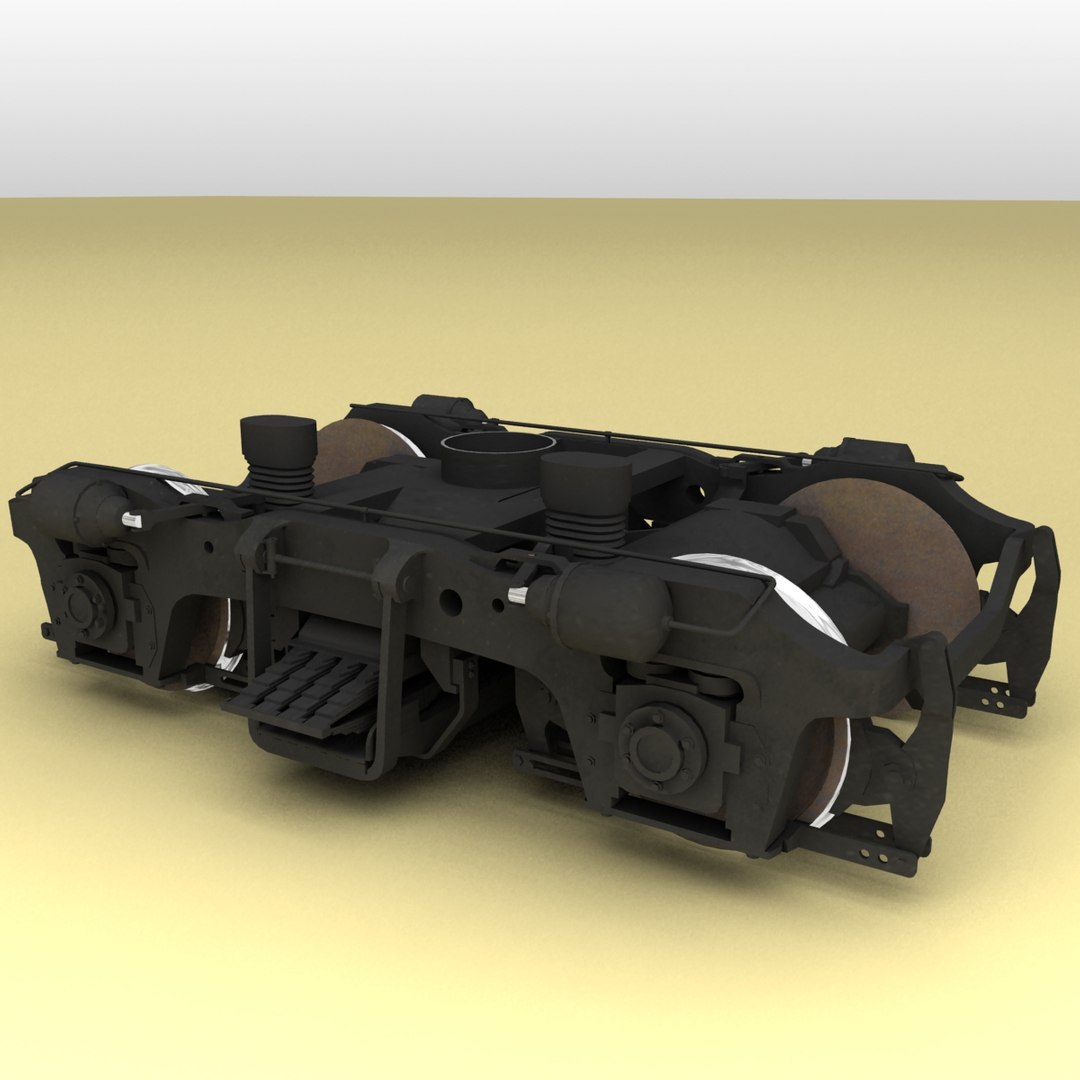 3d Emd Gp40-2 Railroad Engines Model