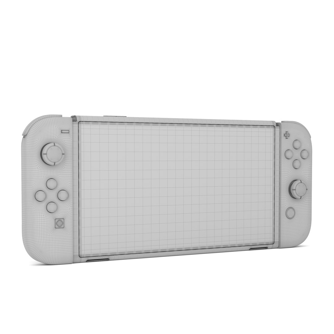 Nintendo Switch Oled Set 3D Model - TurboSquid 2263080