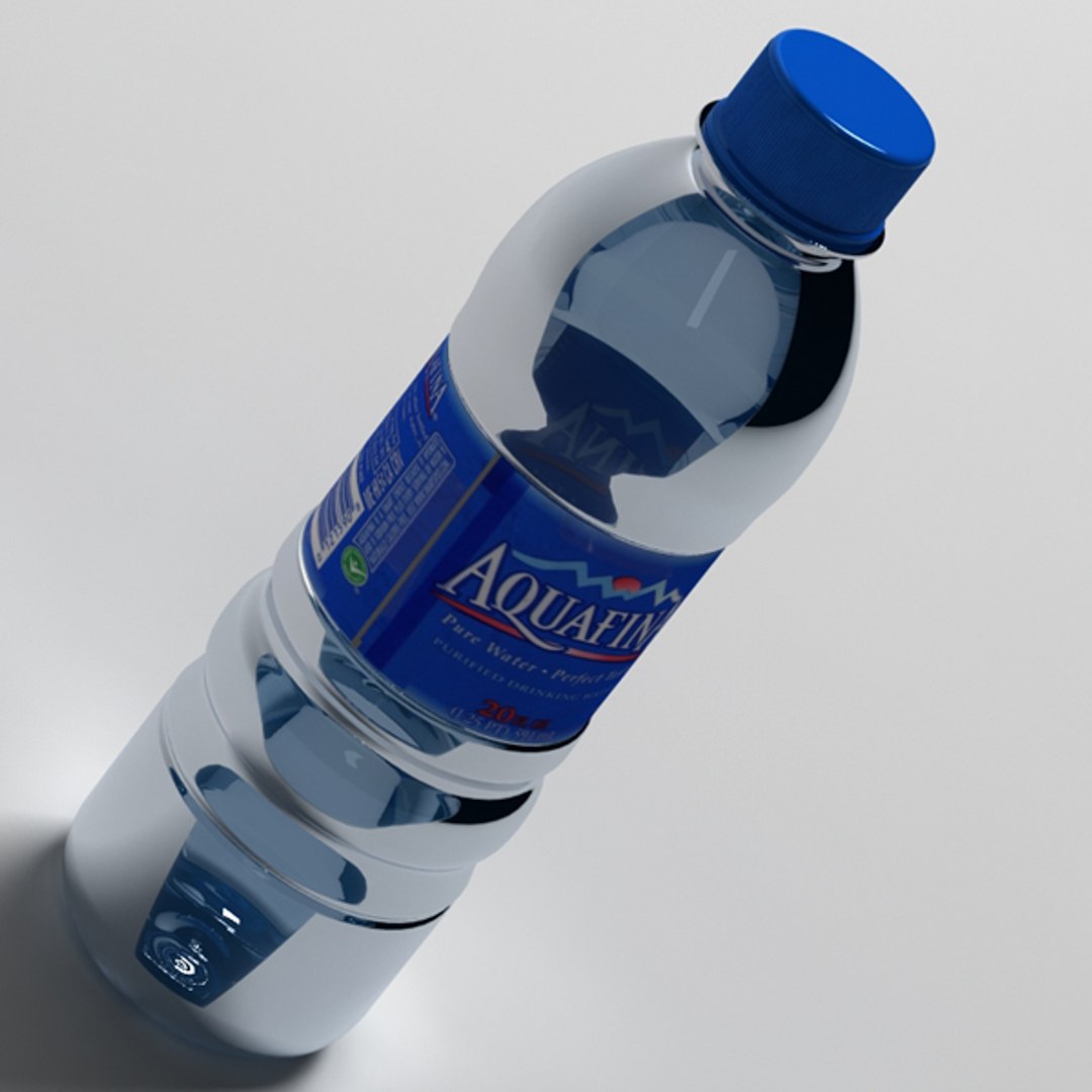 3ds Max Bottle Water