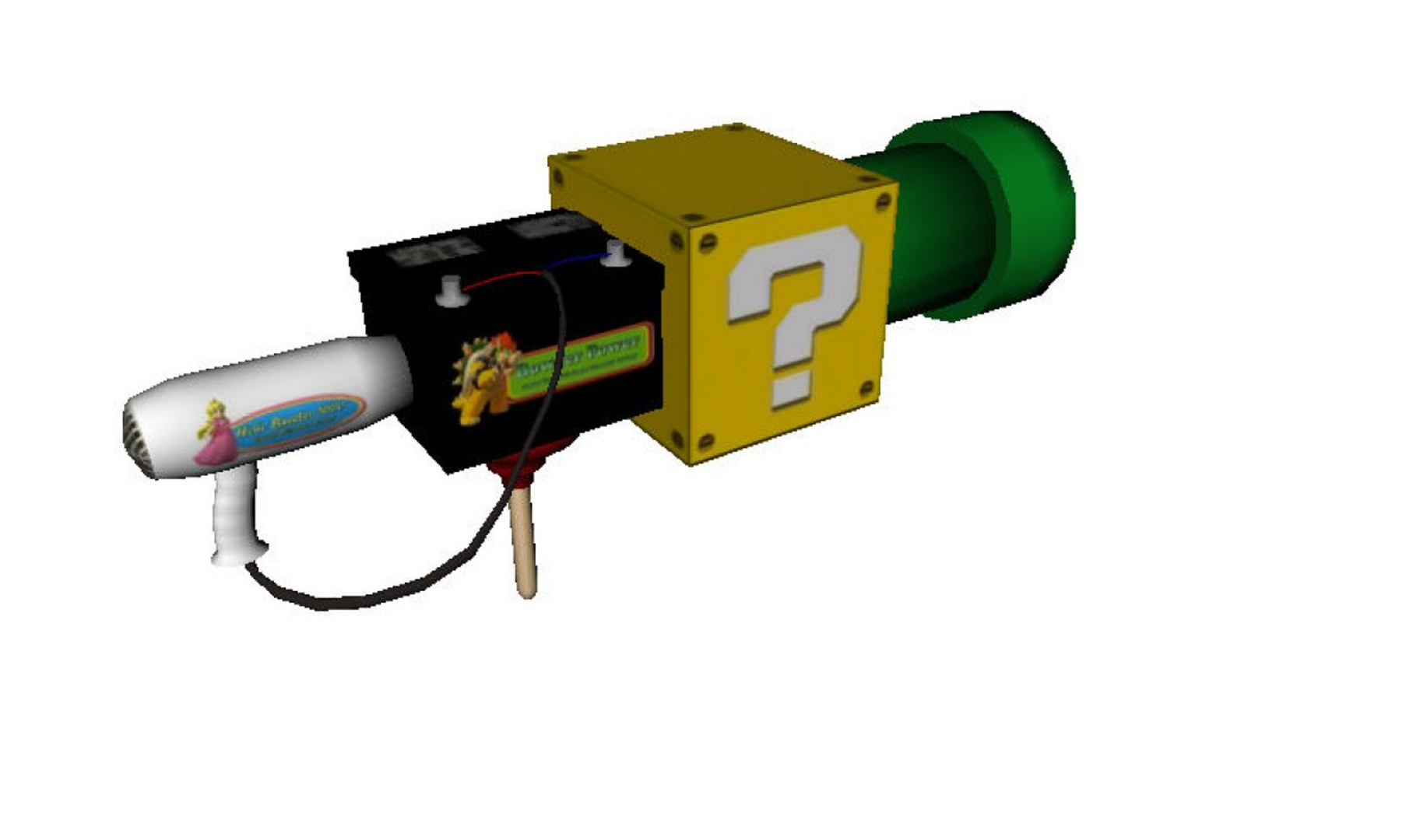 Cannon Super Mario 3ds