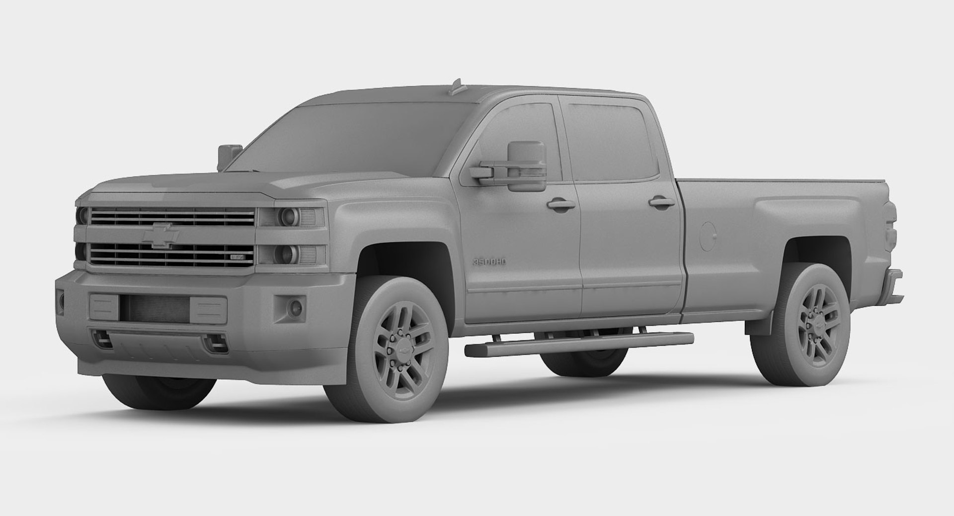 Chevrolet Silverado 3500hd Pickup 3d 3ds