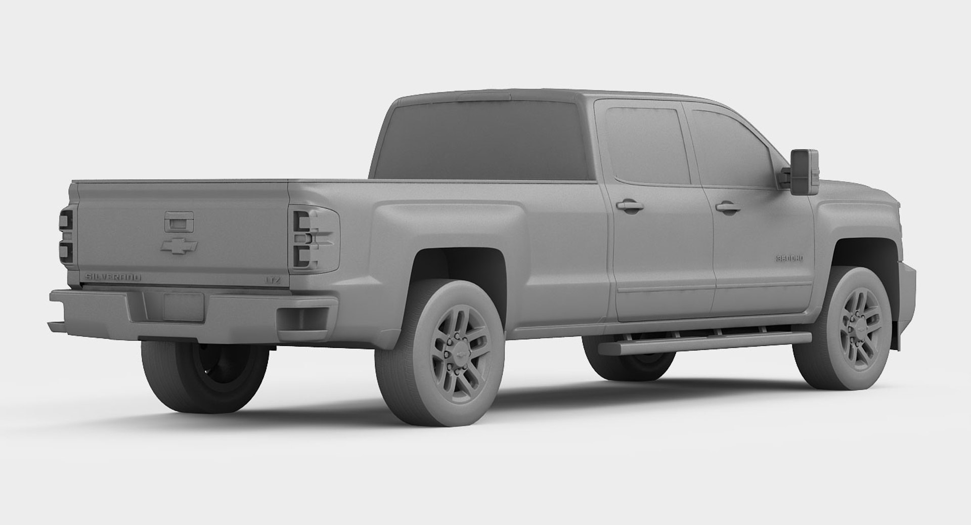 Chevrolet Silverado 3500hd Pickup 3d 3ds