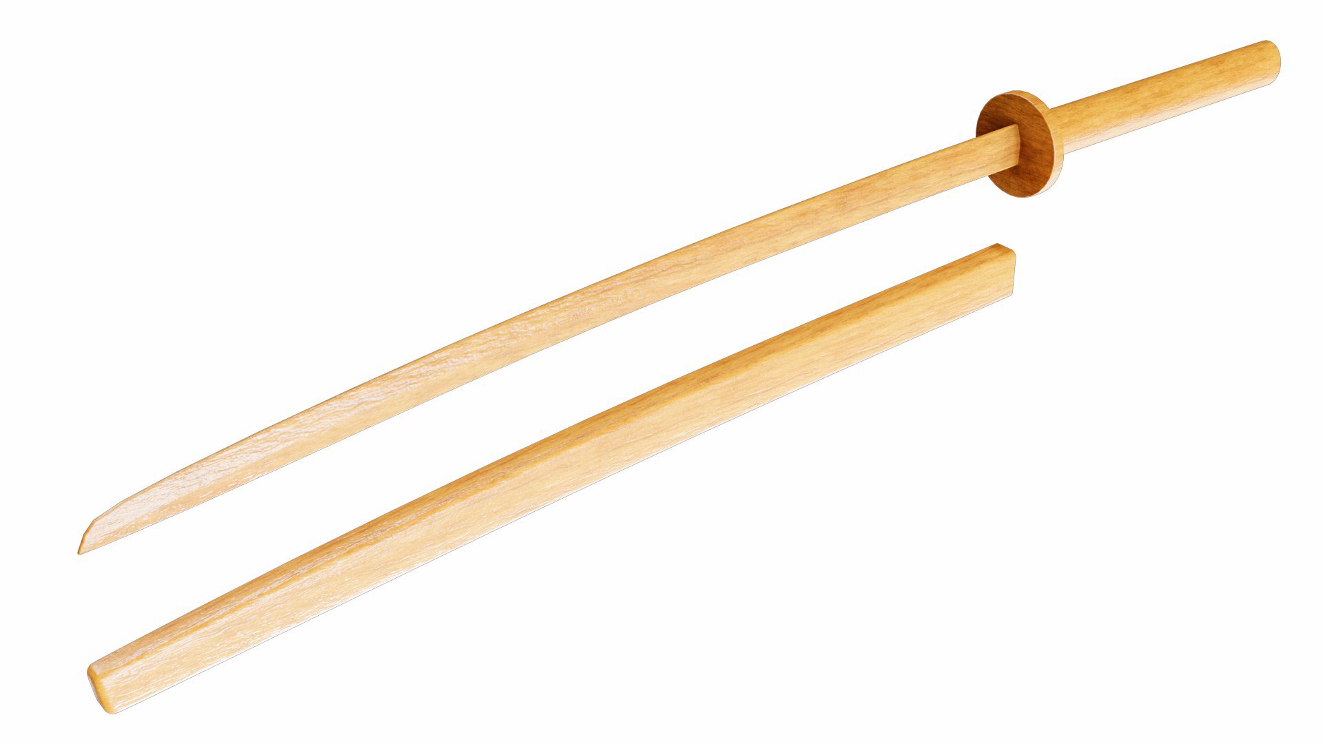 3D Bokken - TurboSquid 2015216